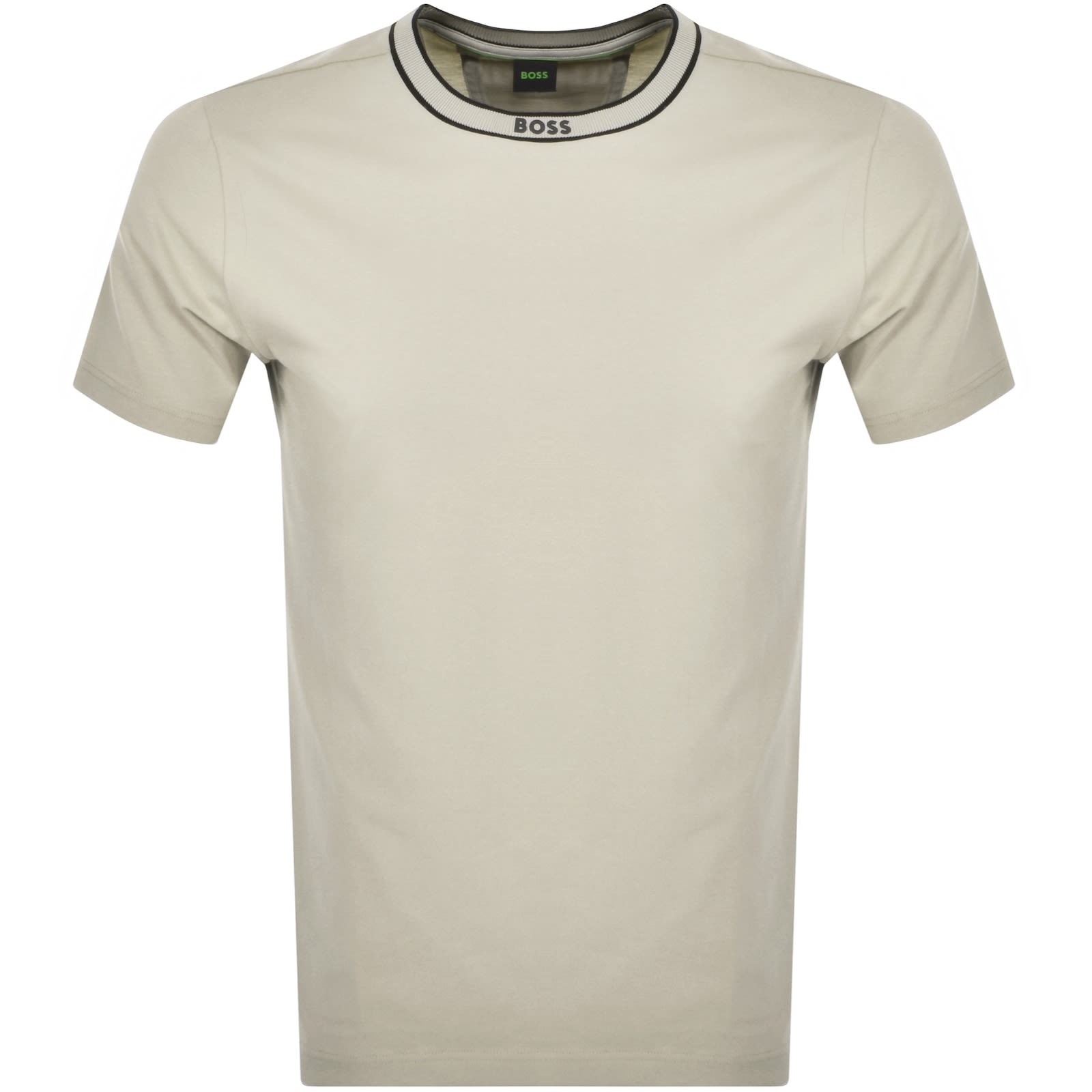 BOSS Tee 5 T Shirt Beige | Mainline Menswear