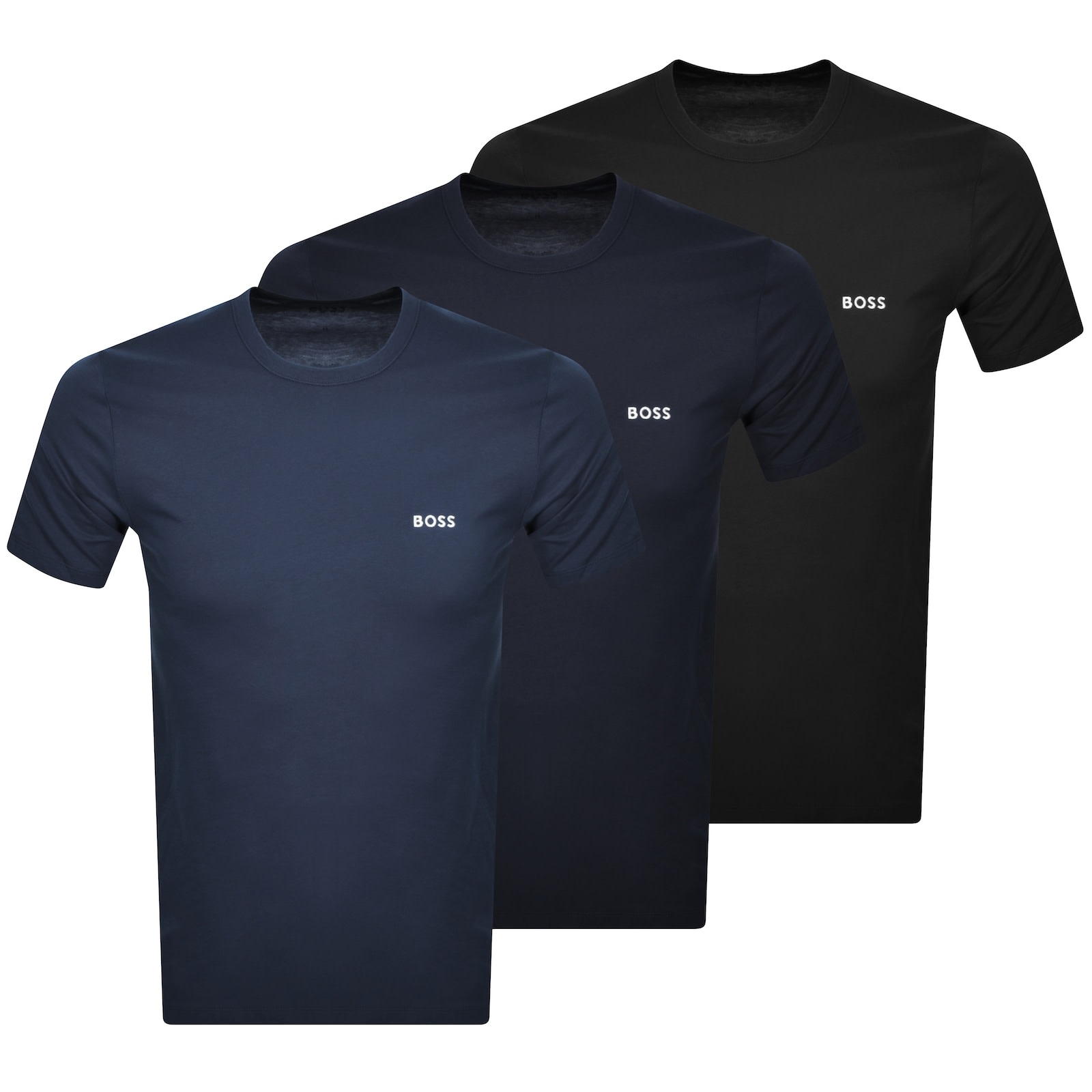 BOSS 3 Pack Crew Neck T Shirts | Mainline Menswear United States
