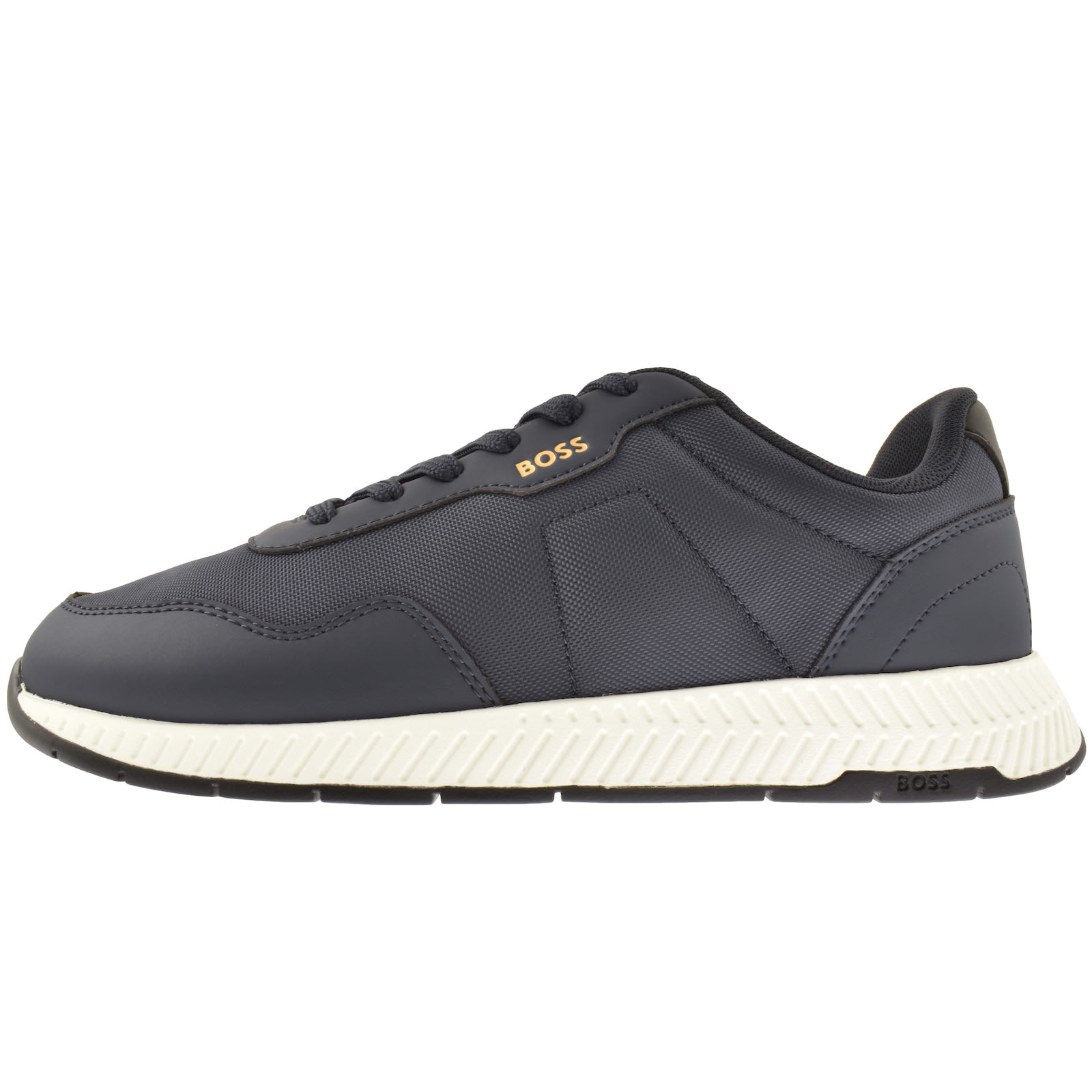 BOSS Titanium Runner Trainers Dark Blue | Mainline Menswear