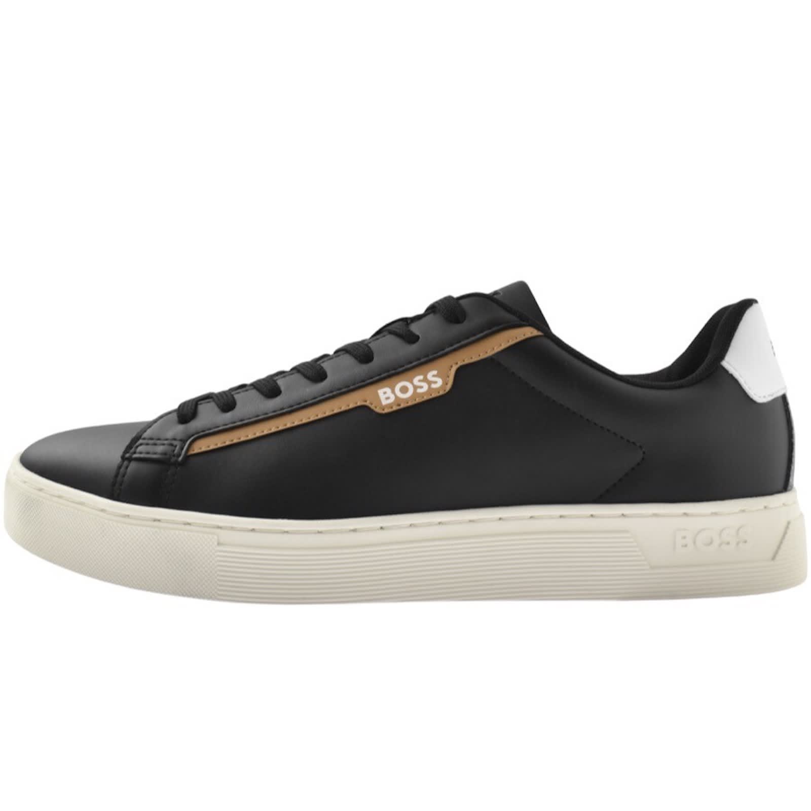 BOSS Rhys Tenn Trainers Black | Mainline Menswear United States