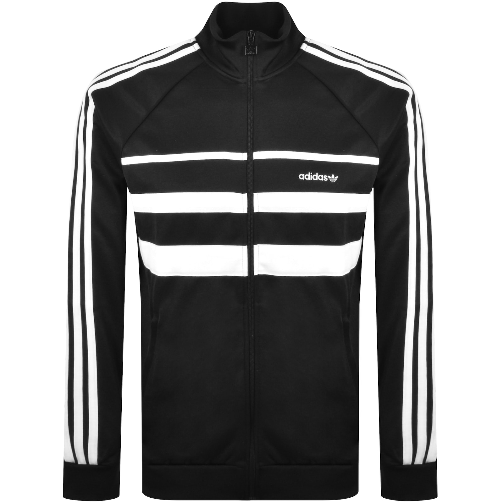 adidas Originals The First Track Top Black | Mainline Menswear United ...