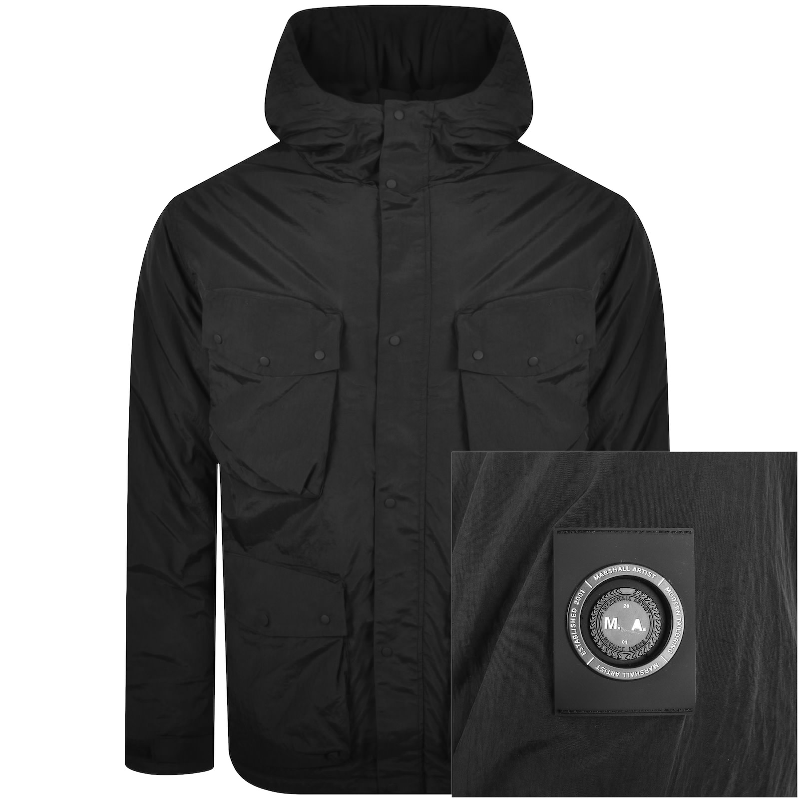 Marshall Artist Quattro Jacket Black | Mainline Menswear