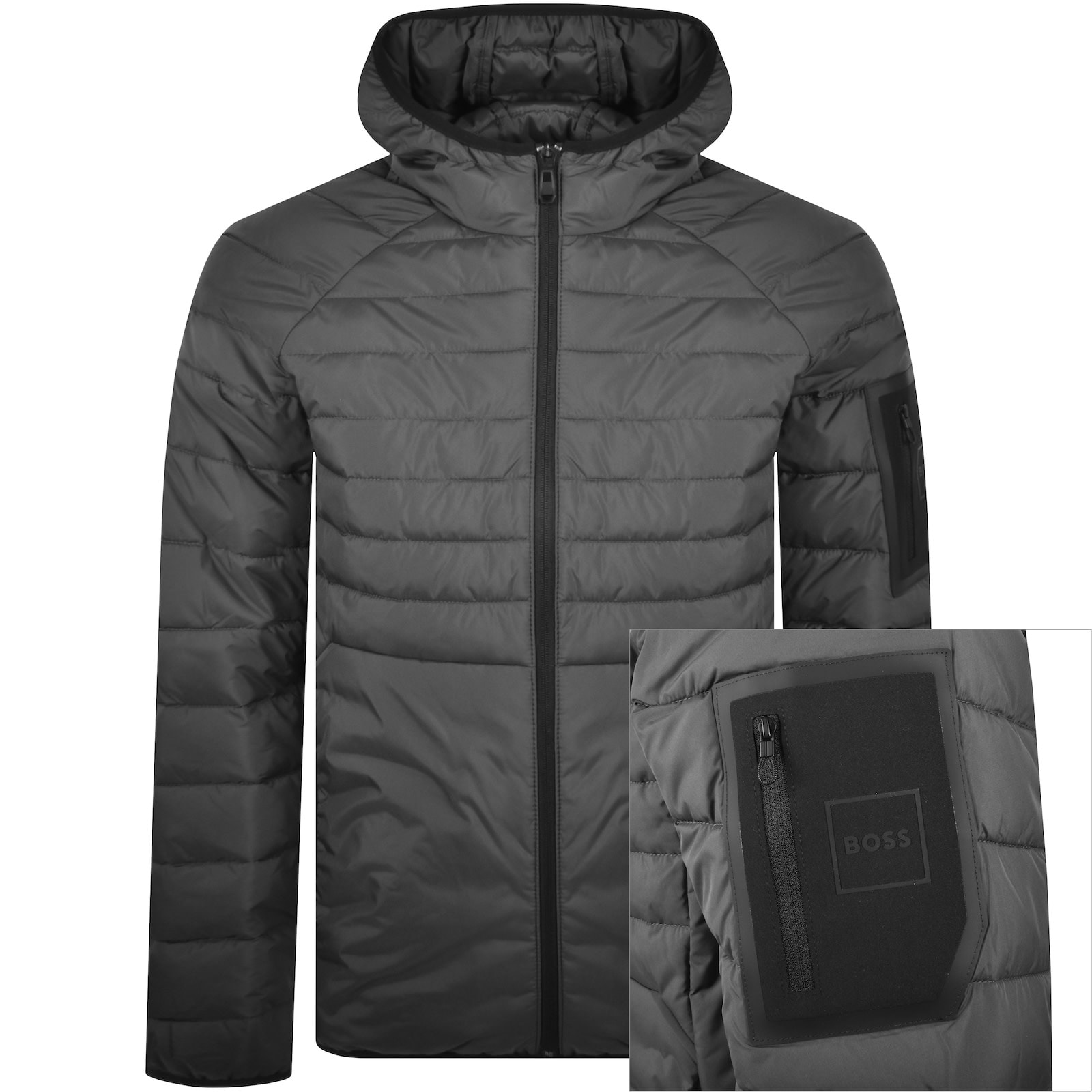 BOSS J Thor 2 Jacket Grey | Mainline Menswear