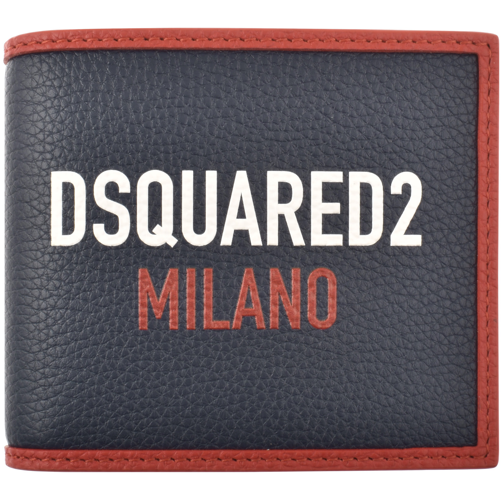DSQUARED2 Milano Coin Wallet Blue | Mainline Menswear United States
