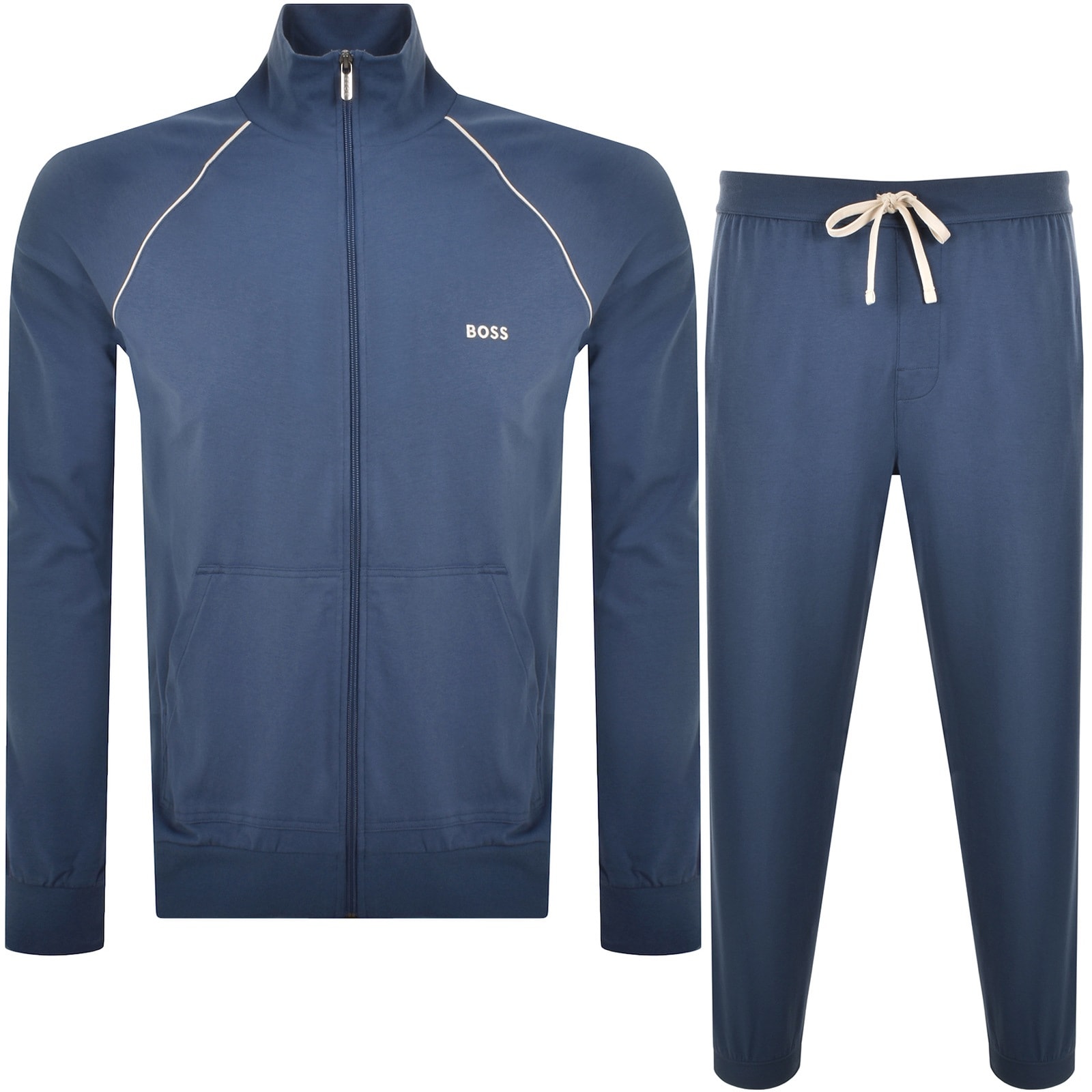 BOSS Mix And Match Tracksuit Blue | Mainline Menswear United States