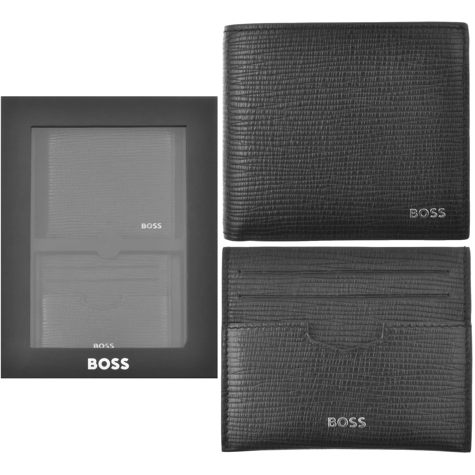 BOSS Wallet And Card Holder Gift Set | Mainline Menswear United States