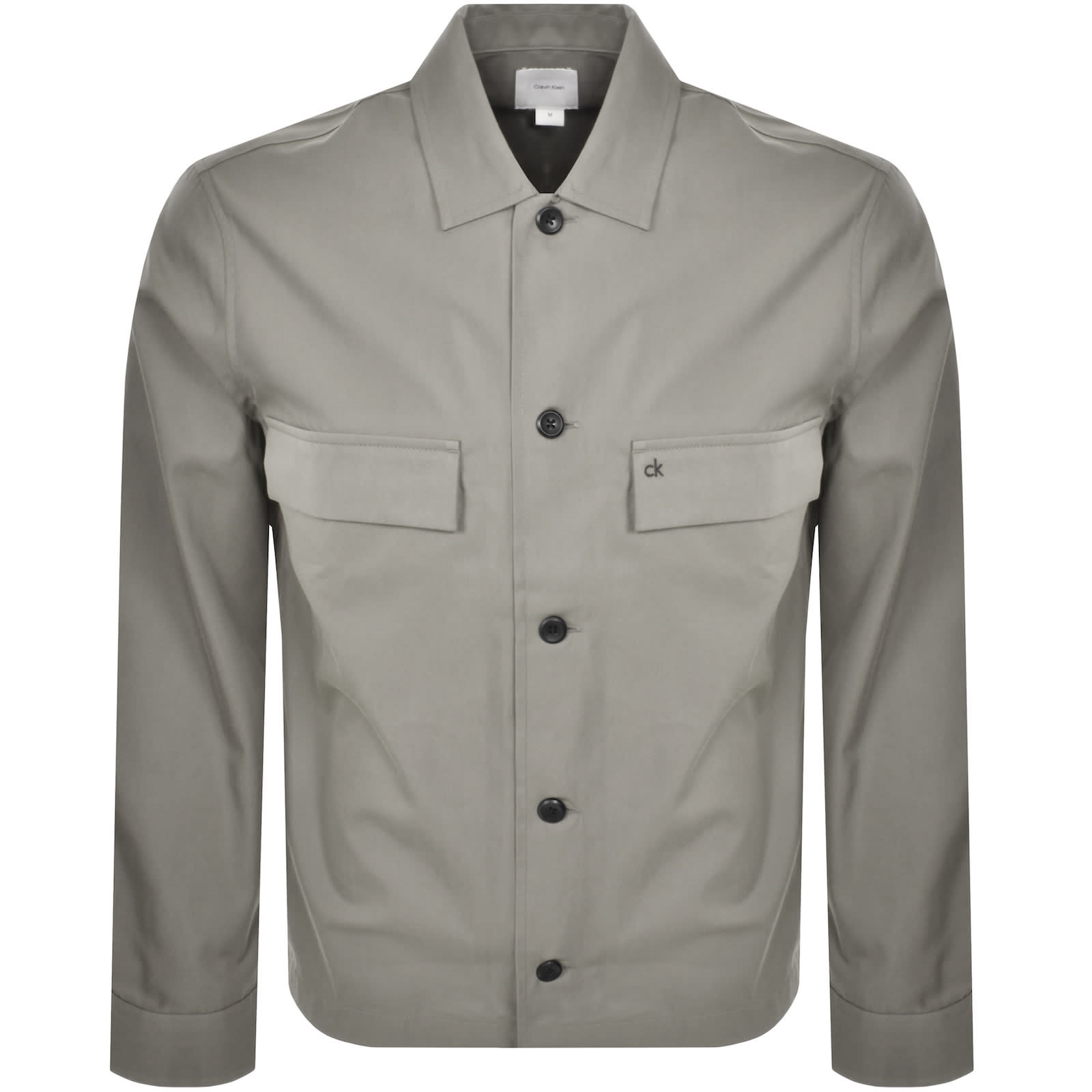 Calvin Klein Overshirt Jacket Grey | Mainline Menswear United States