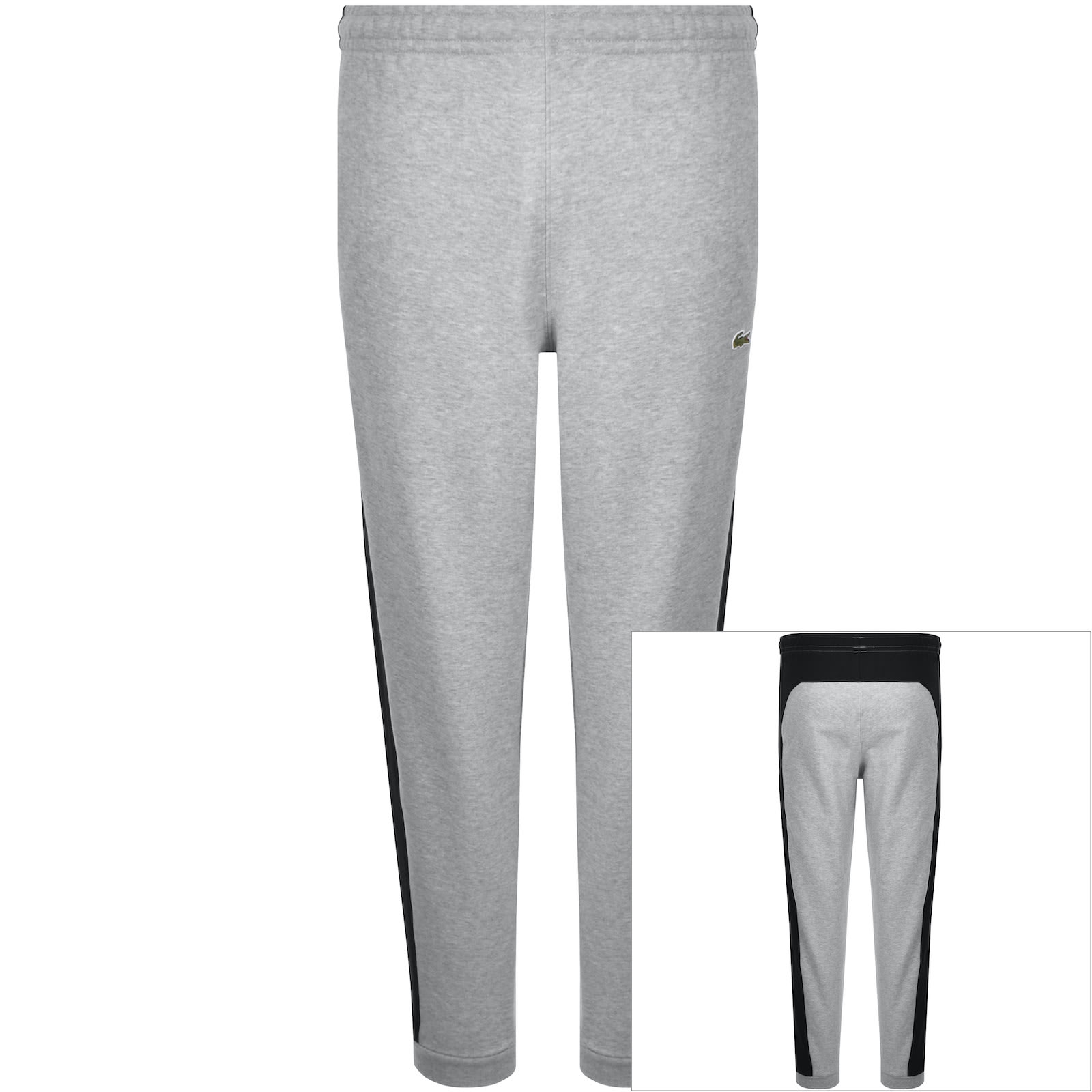 Lacoste Colour Block Joggers Grey | Mainline Menswear United States