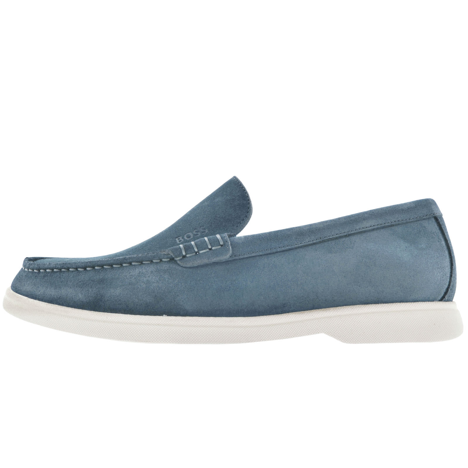 BOSS Sienne Loafers Blue | Mainline Menswear