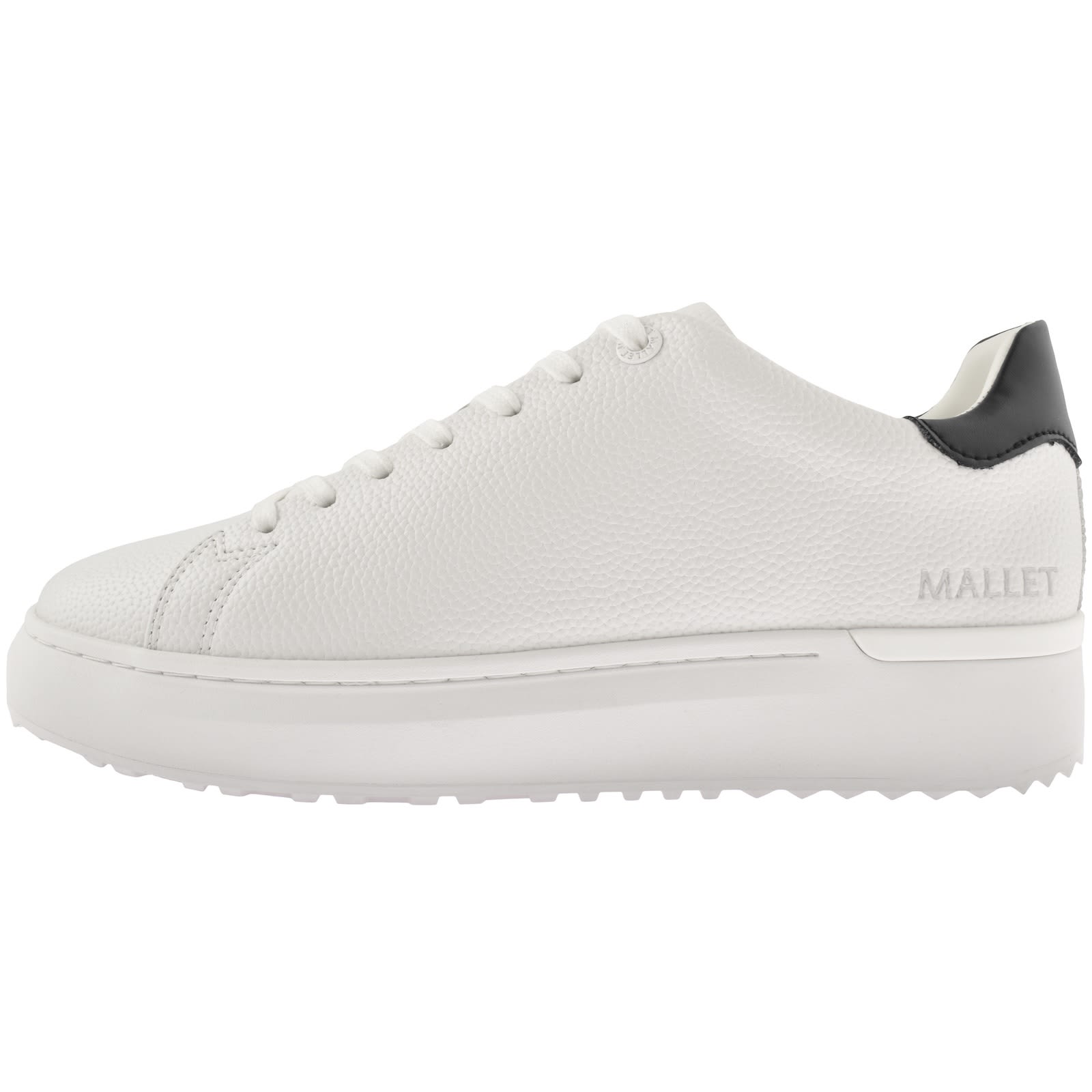 Mallet GRFTR Lite Trainers White | Mainline Menswear