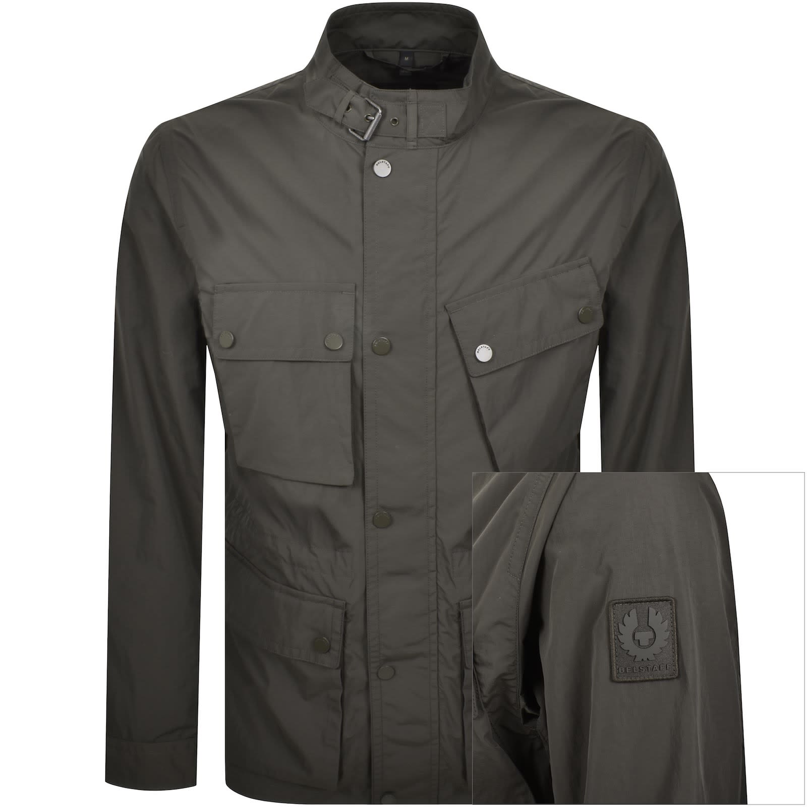 Belstaff Service Fieldmaster Jacket Green | Mainline Menswear