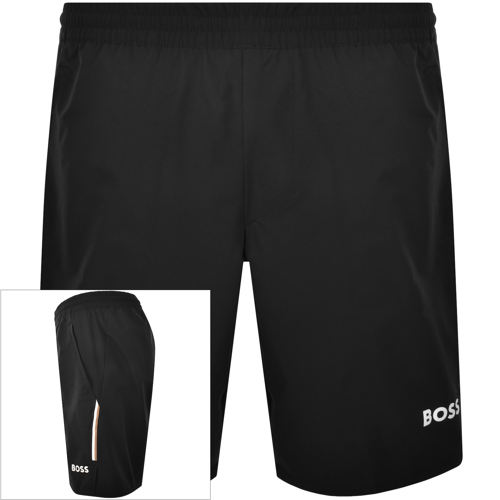 BOSS Score Toc 9 Inch Shorts Black | Mainline Menswear
