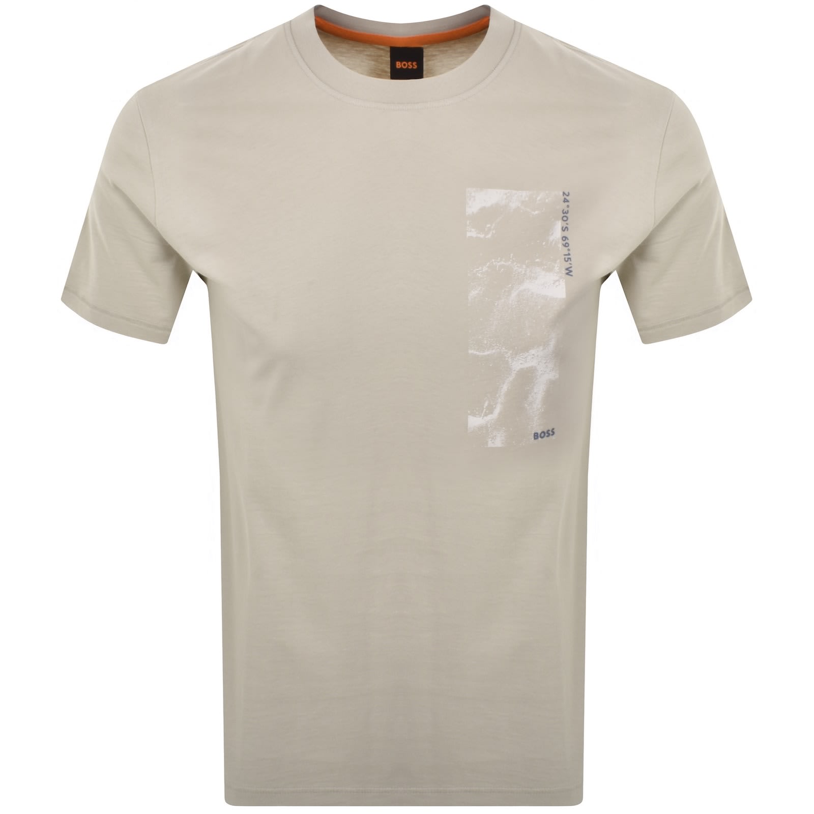 BOSS Te AtacamaT Shirt Beige | Mainline Menswear
