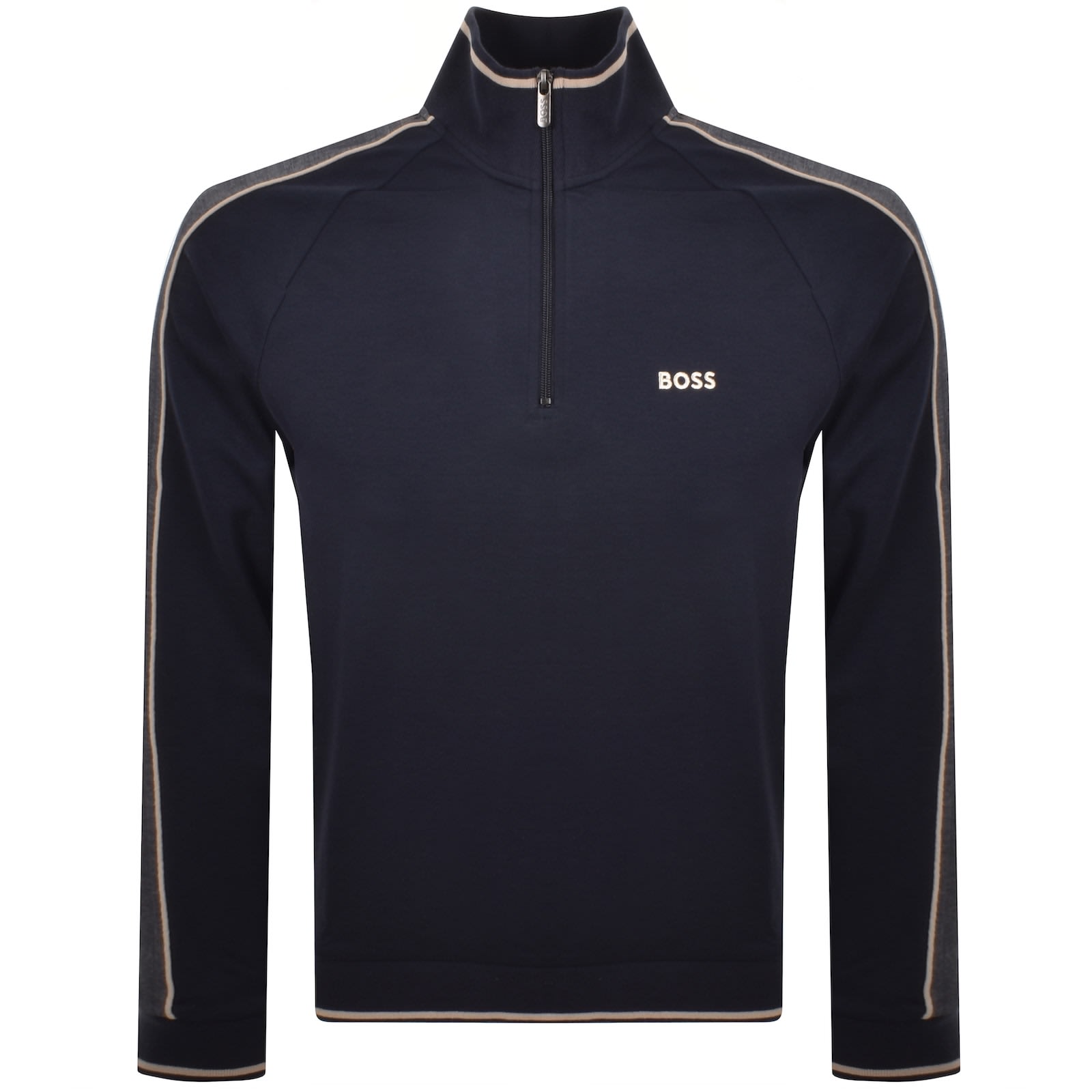 BOSS Full Zip Sweatshirt Blue | Mainline Menswear