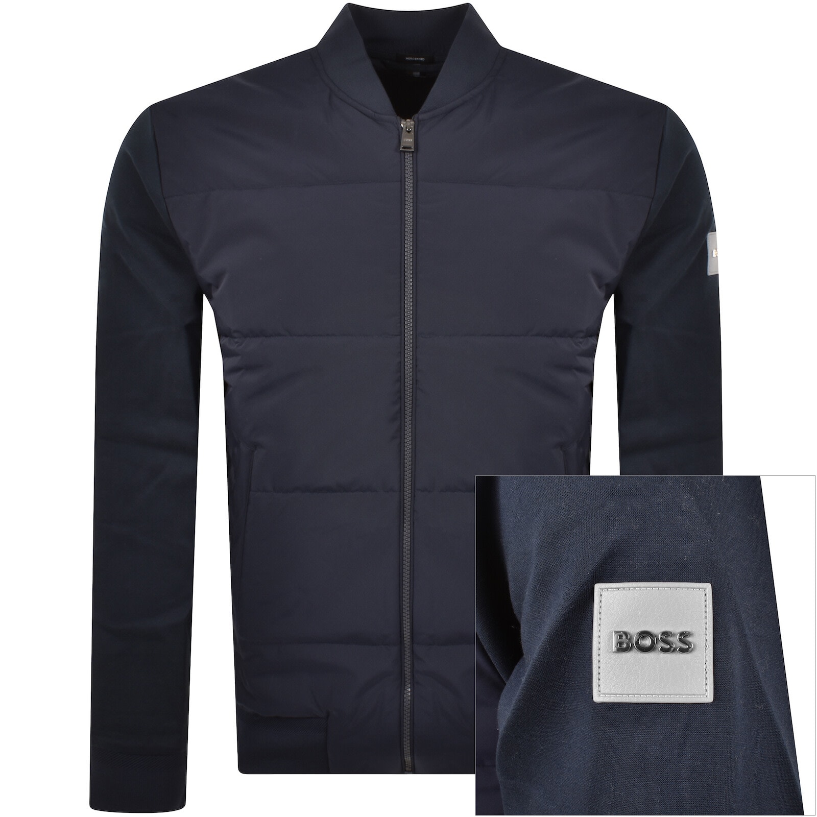 BOSS H Skiles 100 Jacket Dark Blue | Mainline Menswear United States
