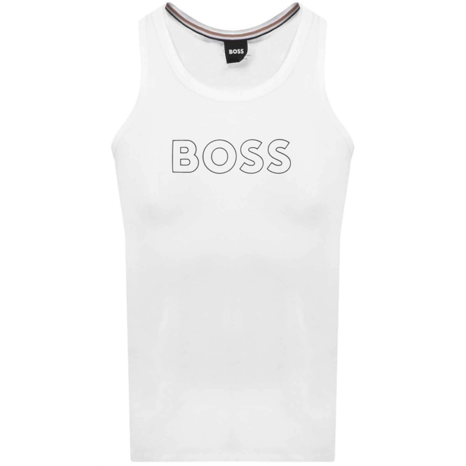 BOSS Vest White | Mainline Menswear