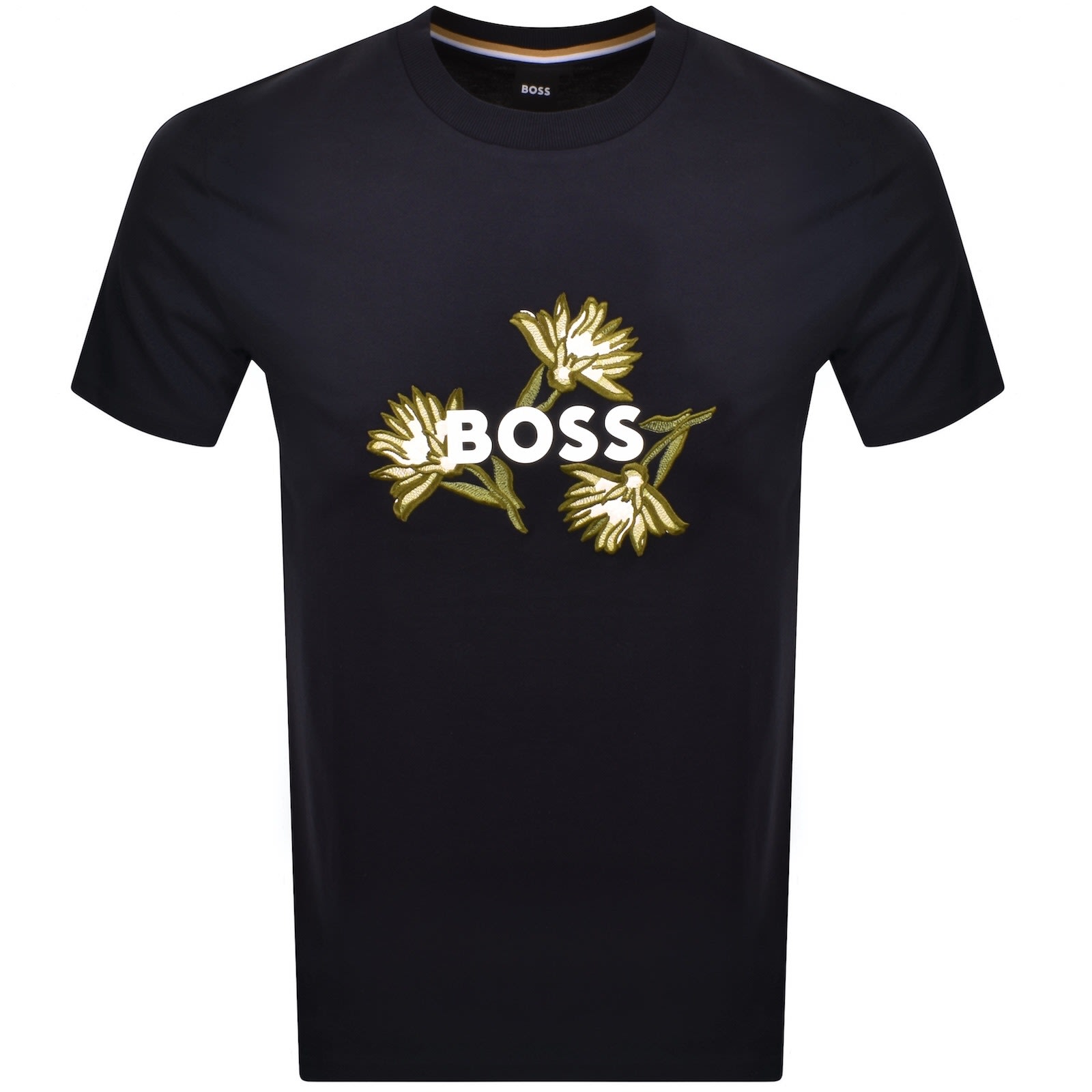 BOSS CThompson 121 T Shirt Navy | Mainline Menswear