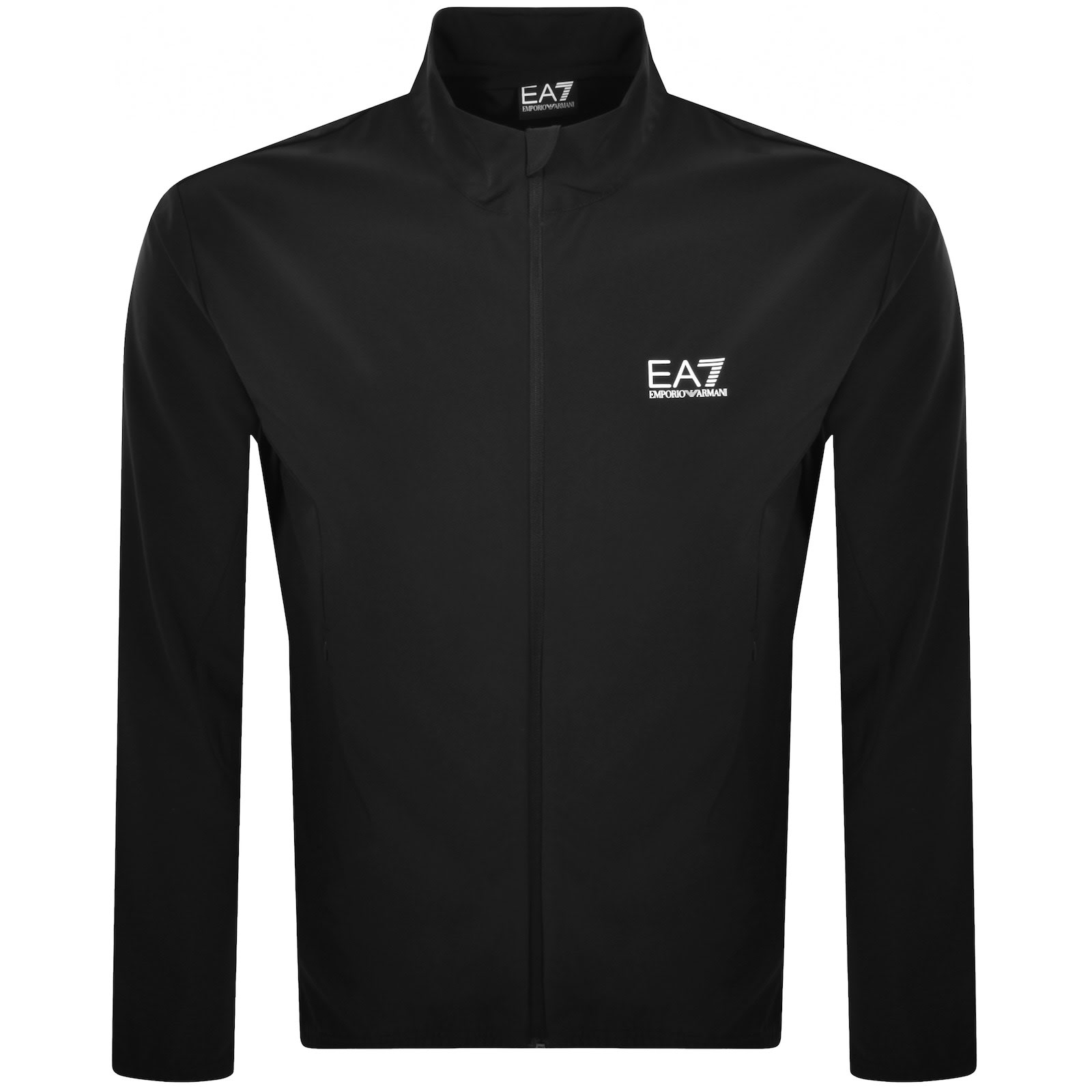 EA7 Emporio Armani Logo Jacket Black | Mainline Menswear