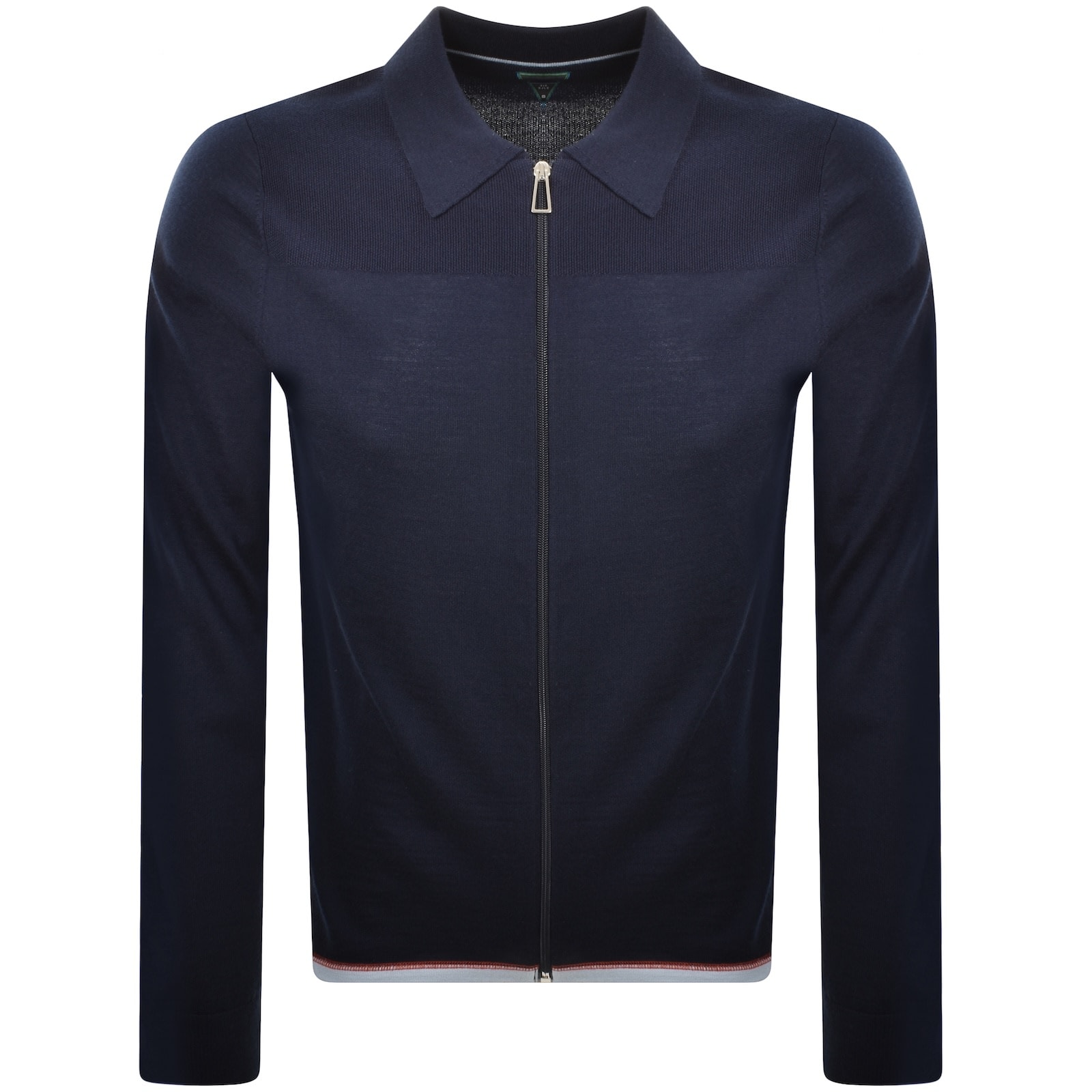 Paul Smith Full Zip Knit Cardigan Navy | Mainline Menswear
