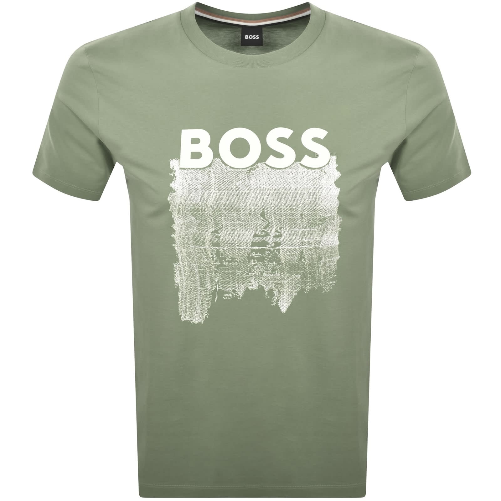 BOSS C Thompson 214 T Shirt Green | Mainline Menswear