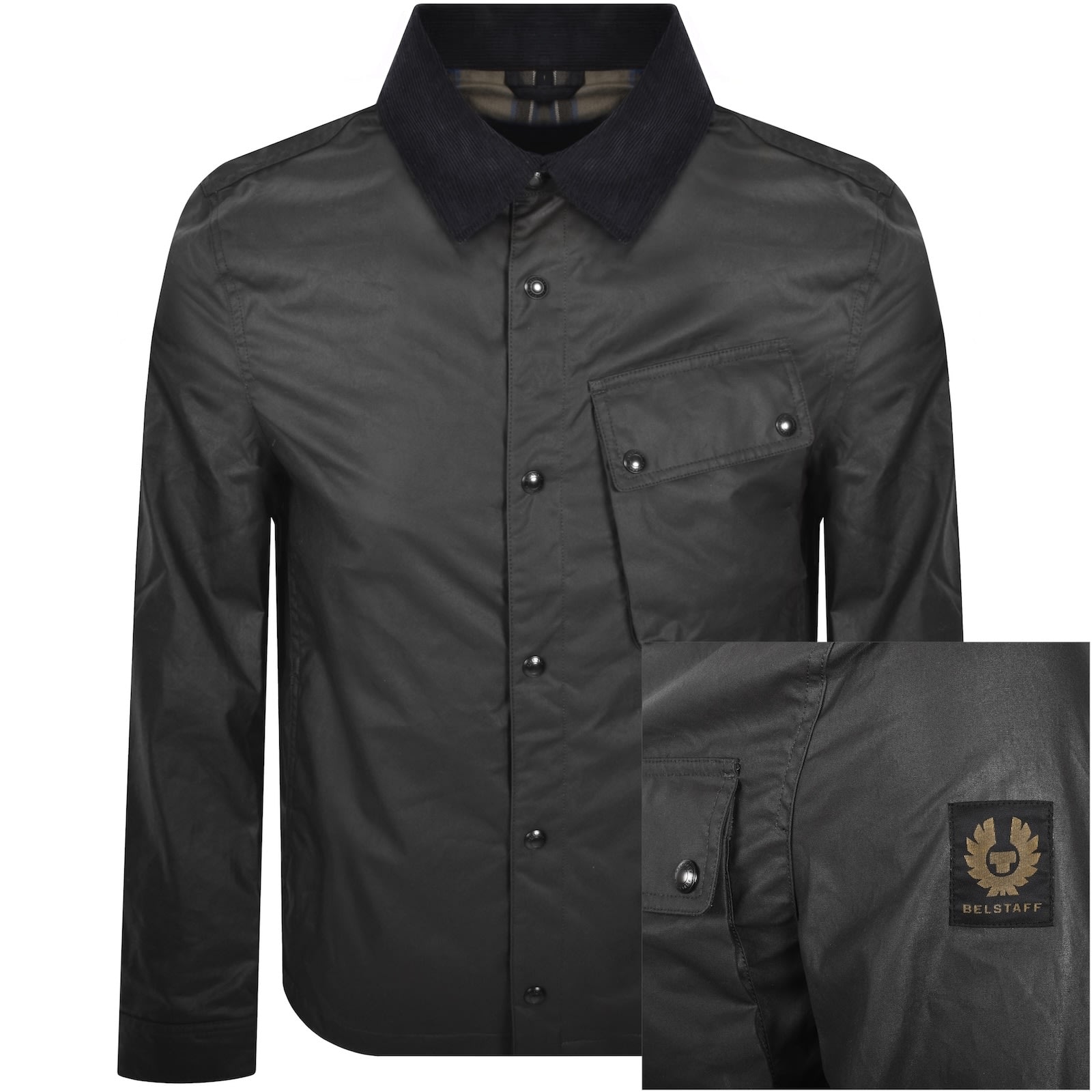 Belstaff Ground Jacket Grey | Mainline Menswear Australia