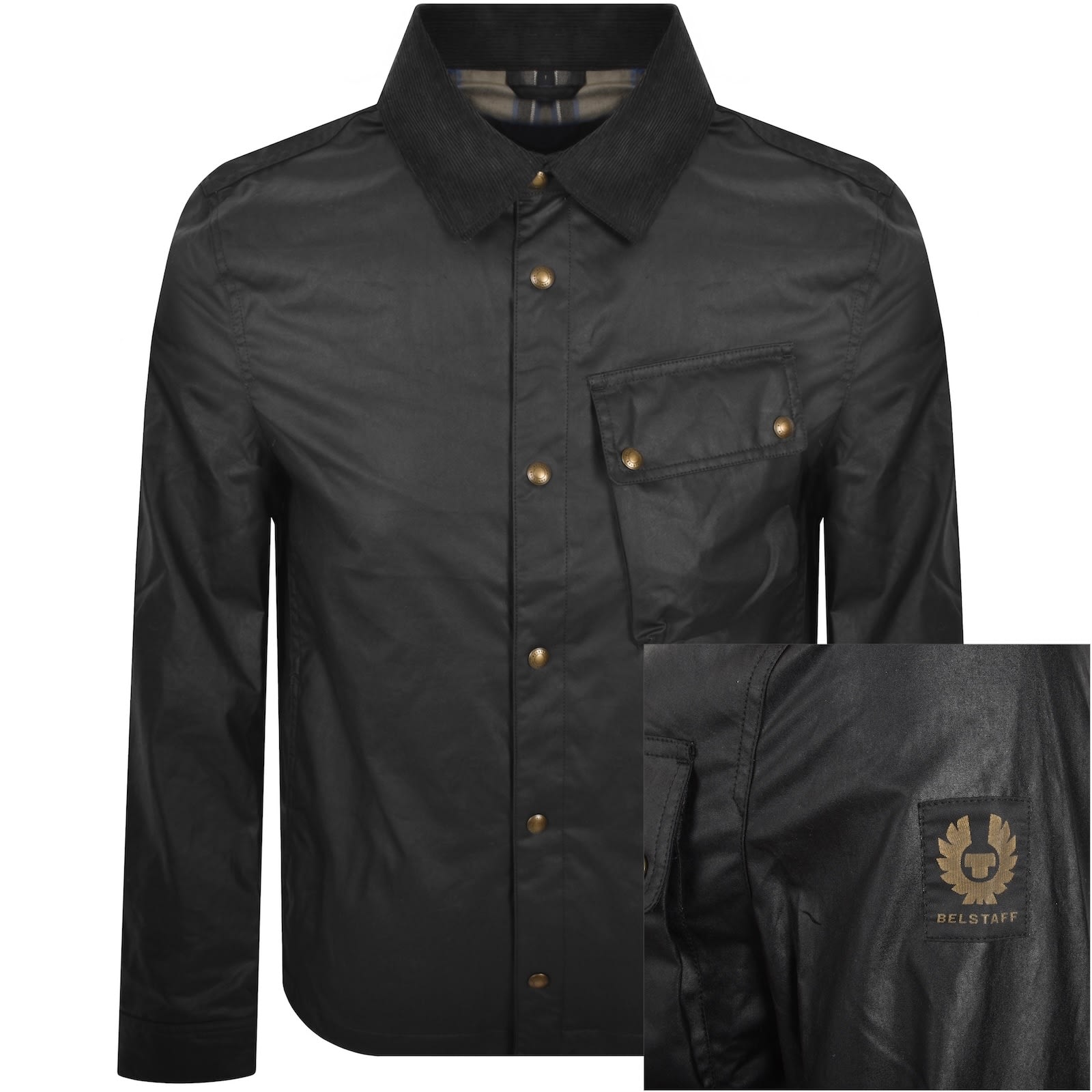 Belstaff Ground Jacket Black | Mainline Menswear