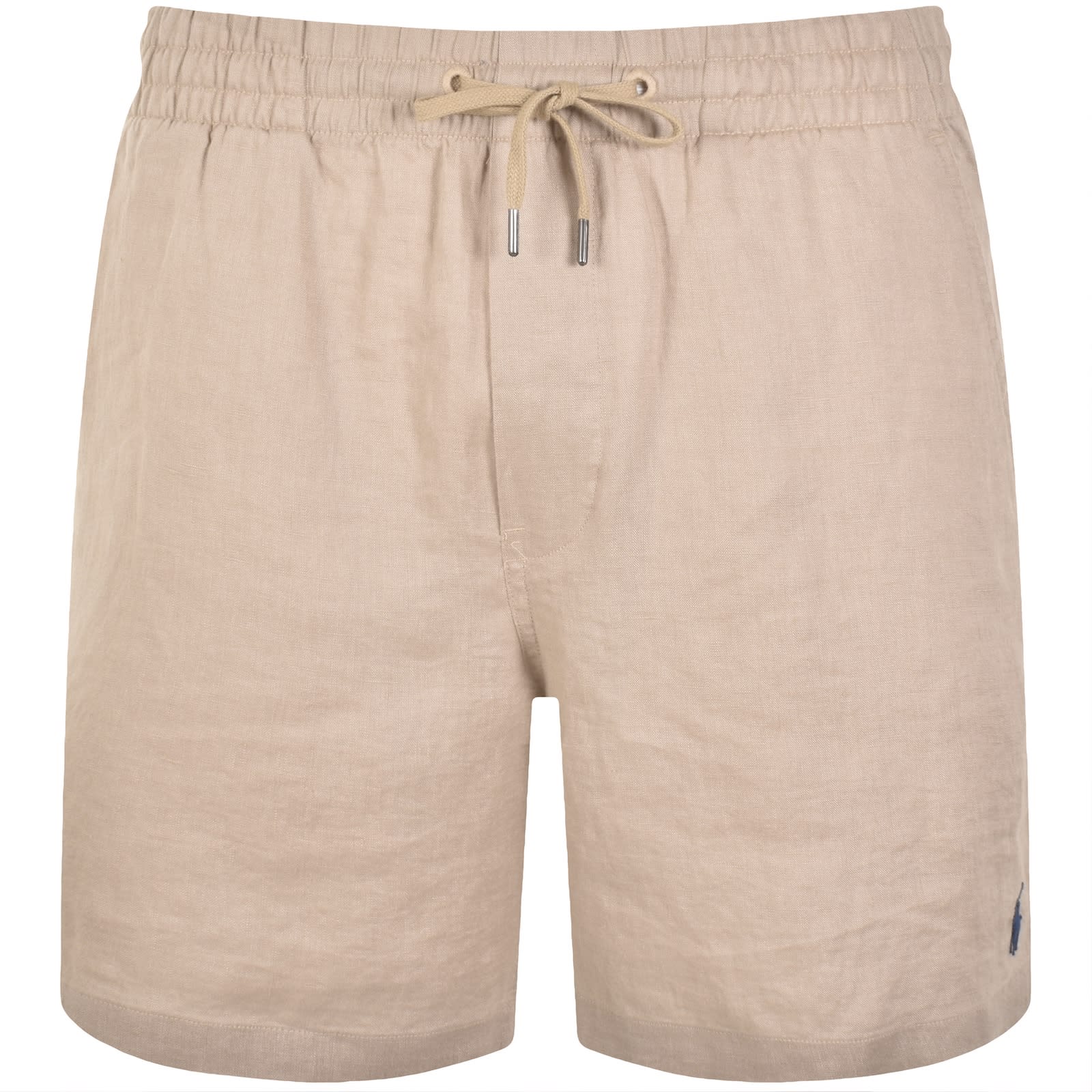Ralph Lauren Linen Prepster Shorts Beige | Mainline Menswear