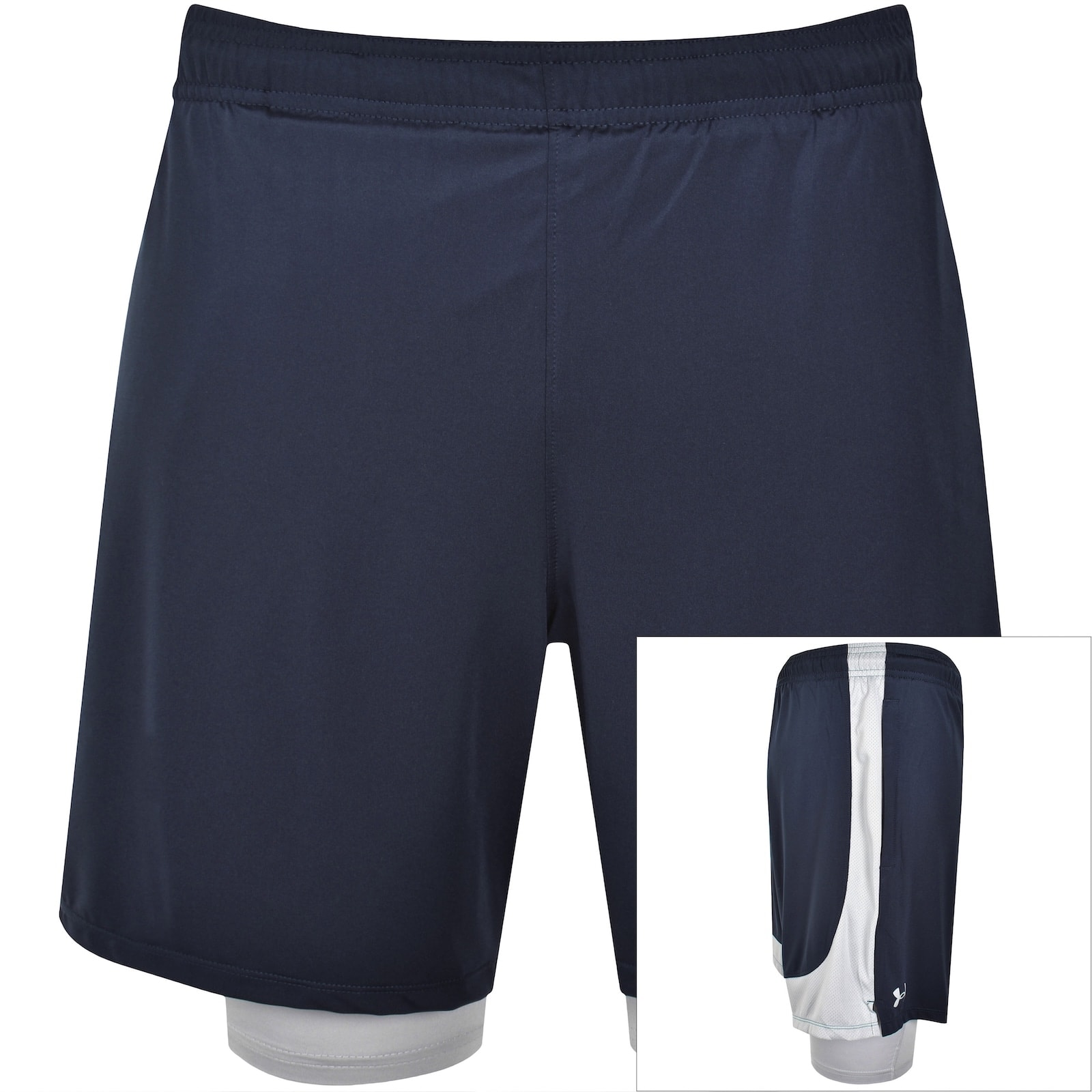 Under Armour Tech Vent 2In1 Shorts Navy | Mainline Menswear