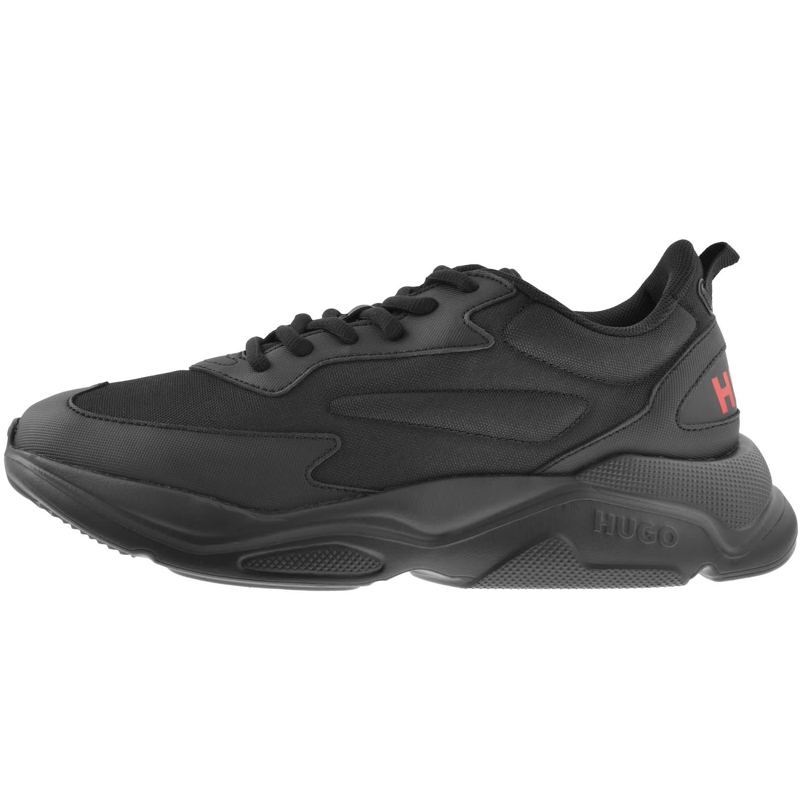 HUGO Leon Runner Trainers Black | Mainline Menswear