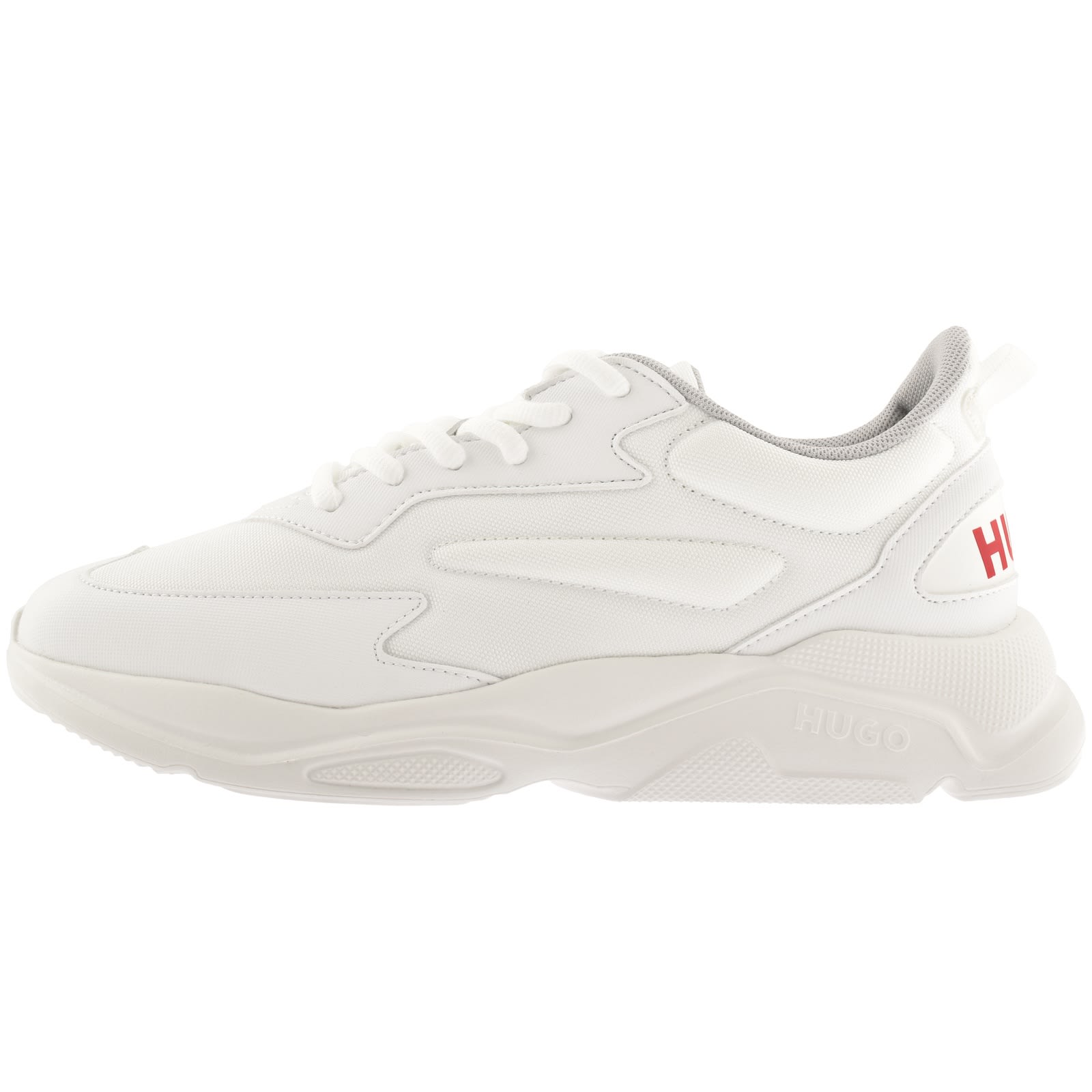 HUGO Leon Runner Trainers White | Mainline Menswear