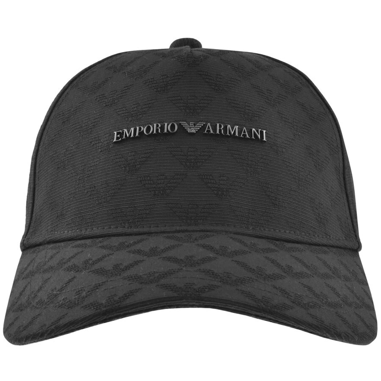 Emporio Armani Baseball Logo Cap Black | Mainline Menswear United States