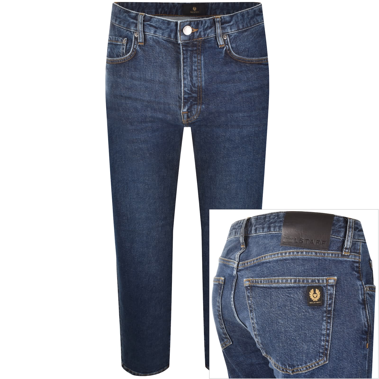 Belstaff B69 Regular Fit Jeans Blue | Mainline Menswear