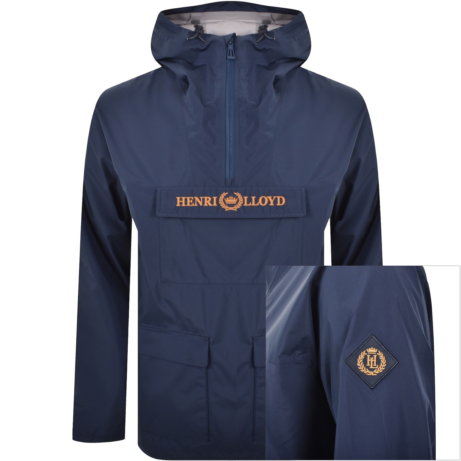 Henri Lloyd Viking Smock Jacket Navy | Mainline Menswear