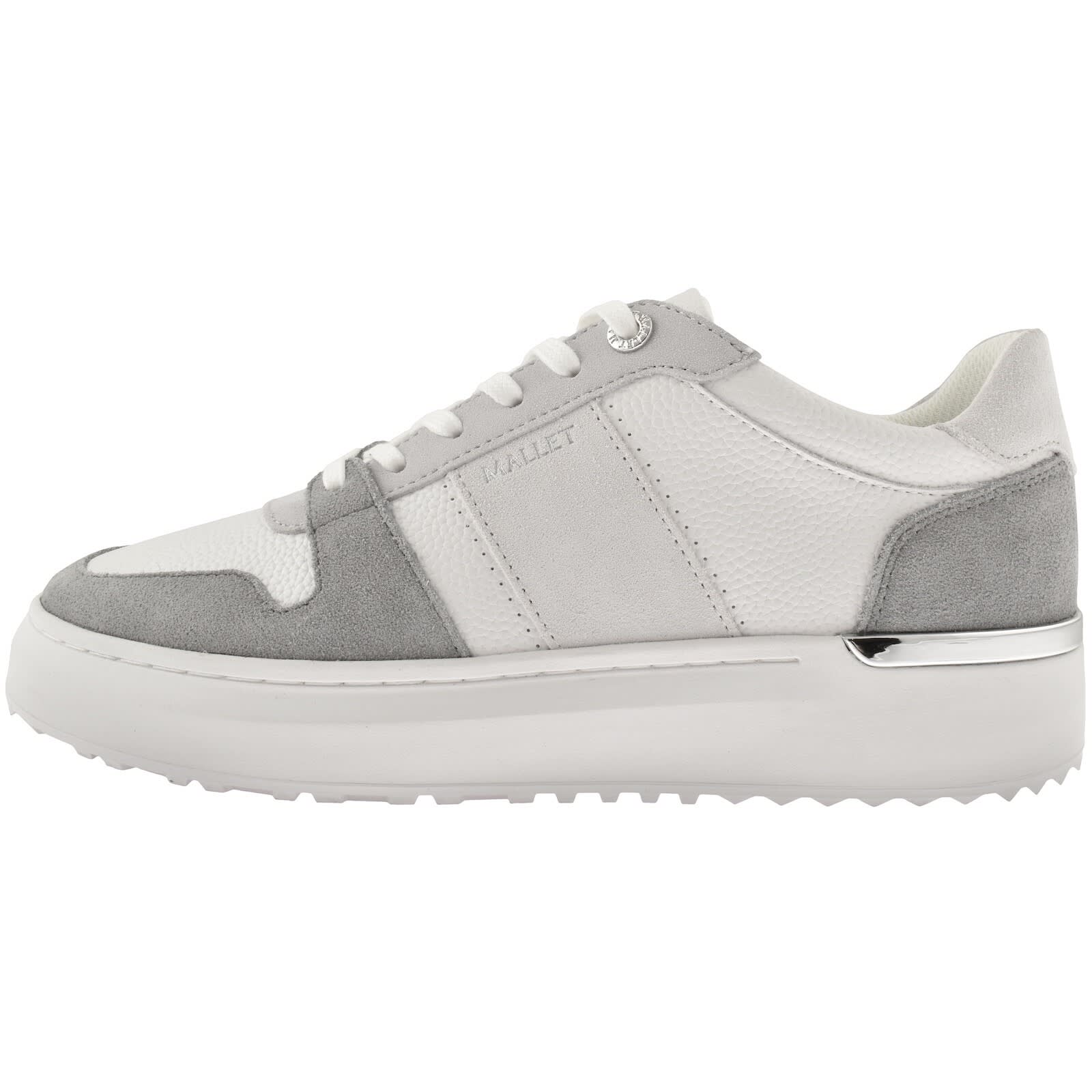 Mallet Hoxton Lite Trainers White | Mainline Menswear