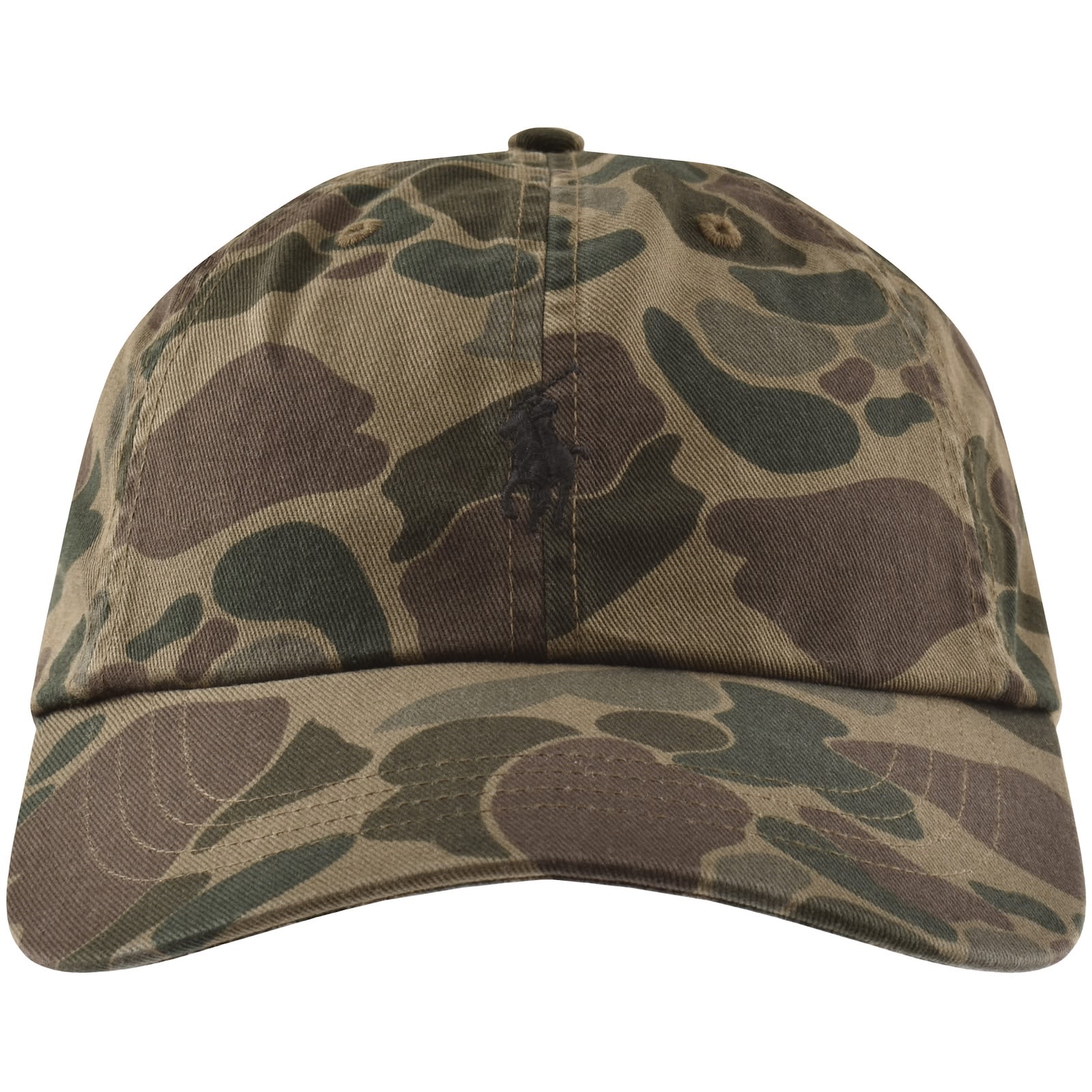 Ralph Lauren Classic Camo Sports Cap Brown | Mainline Menswear
