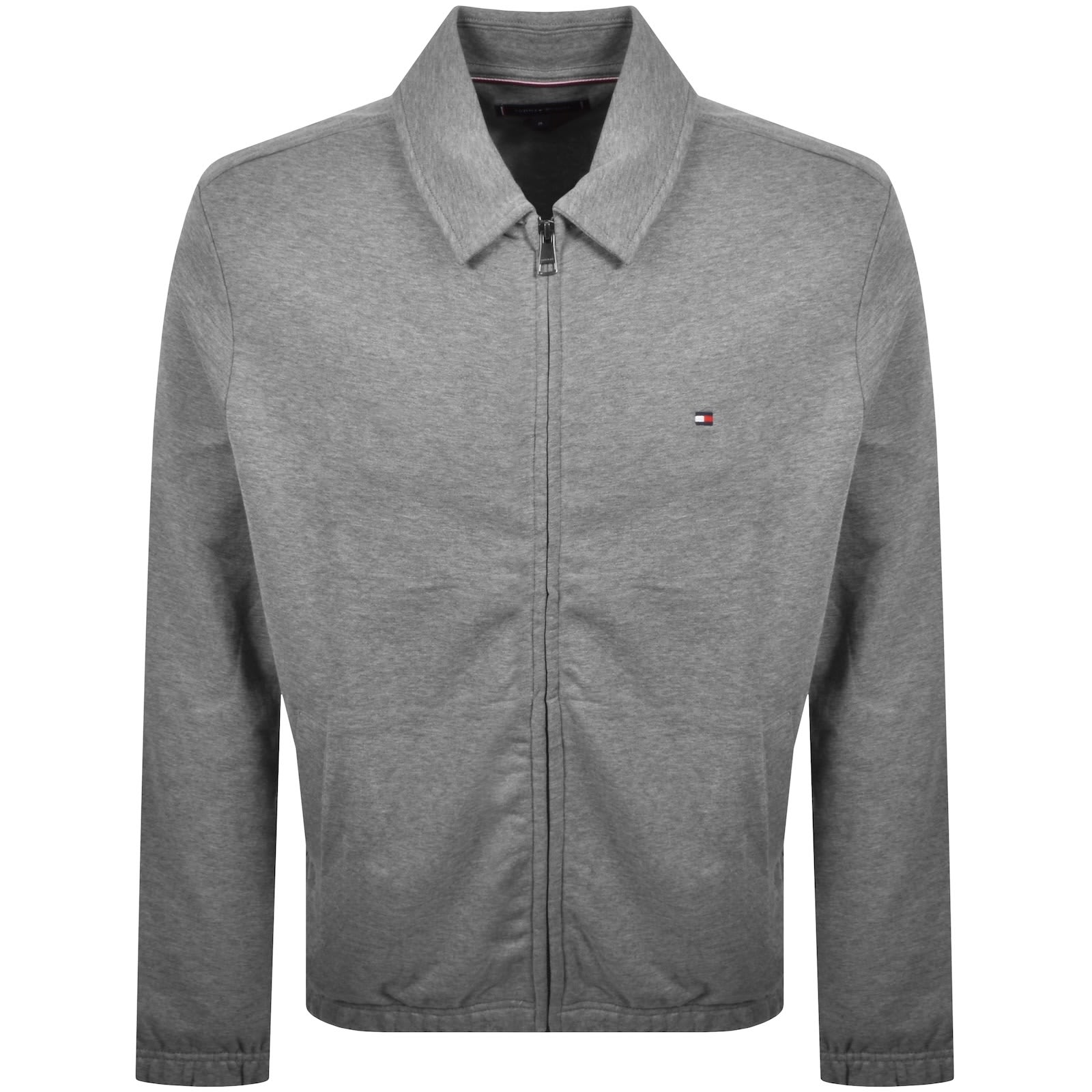 Tommy Hilfiger Full Zip Sweatshirt Grey | Mainline Menswear