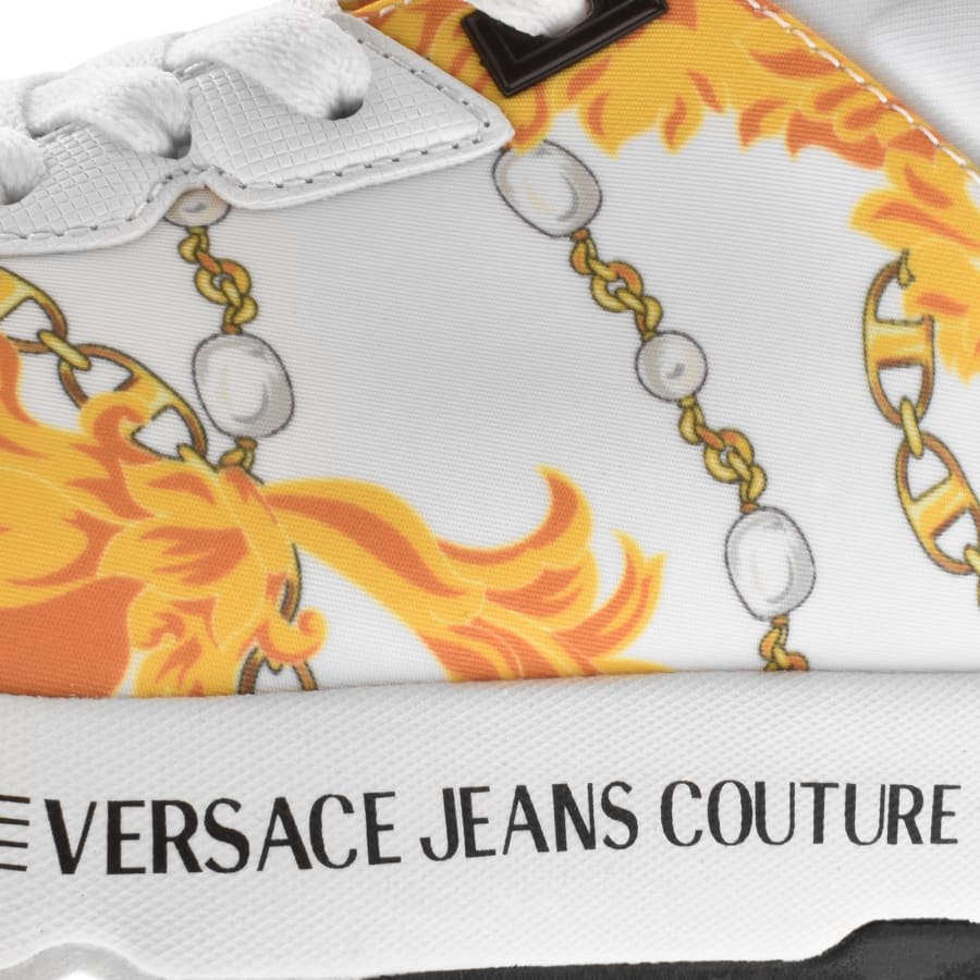 Versace Jeans Couture Dynamic Trainers White | Mainline Menswear