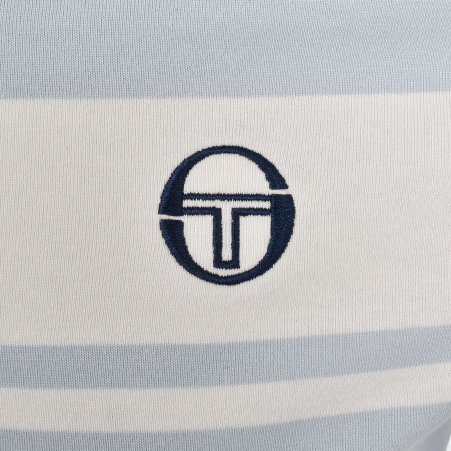 Sergio Tacchini Logo T Shirt Blue | Mainline Menswear