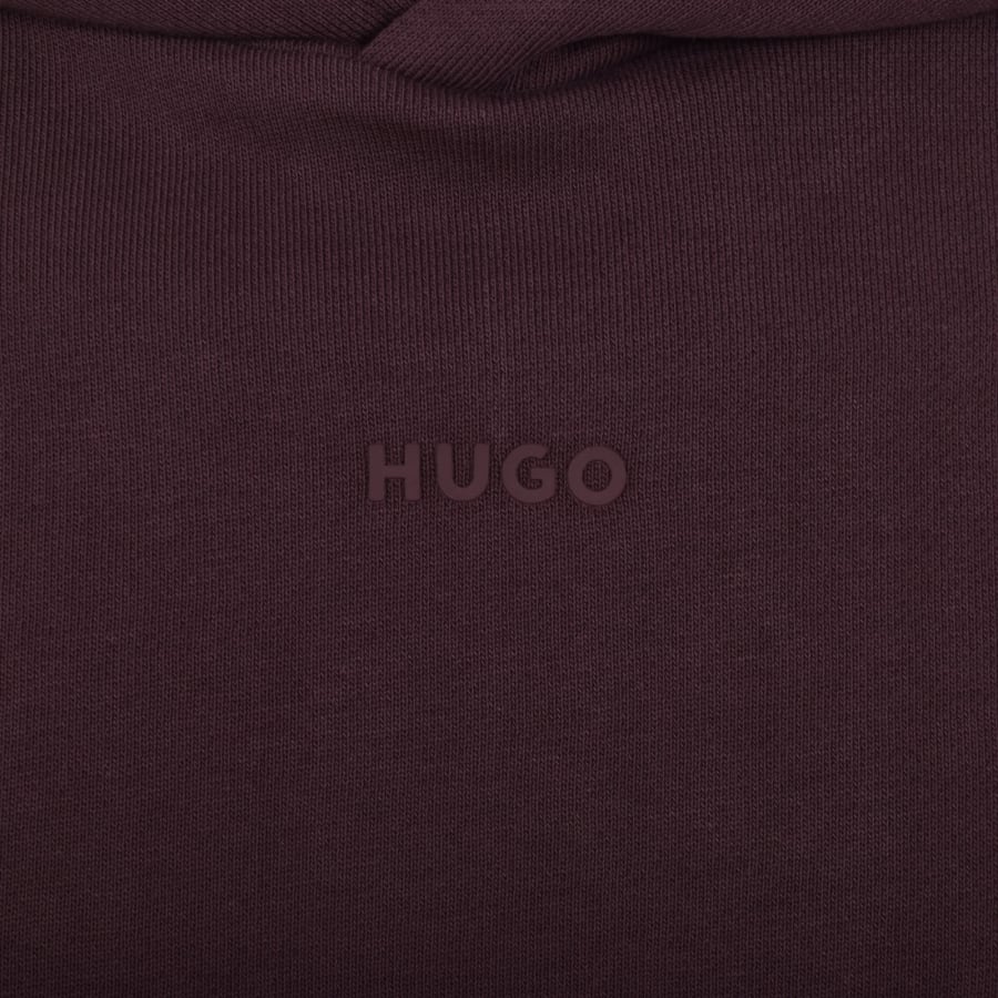 HUGO Dapo Hoodie Purple | Mainline Menswear