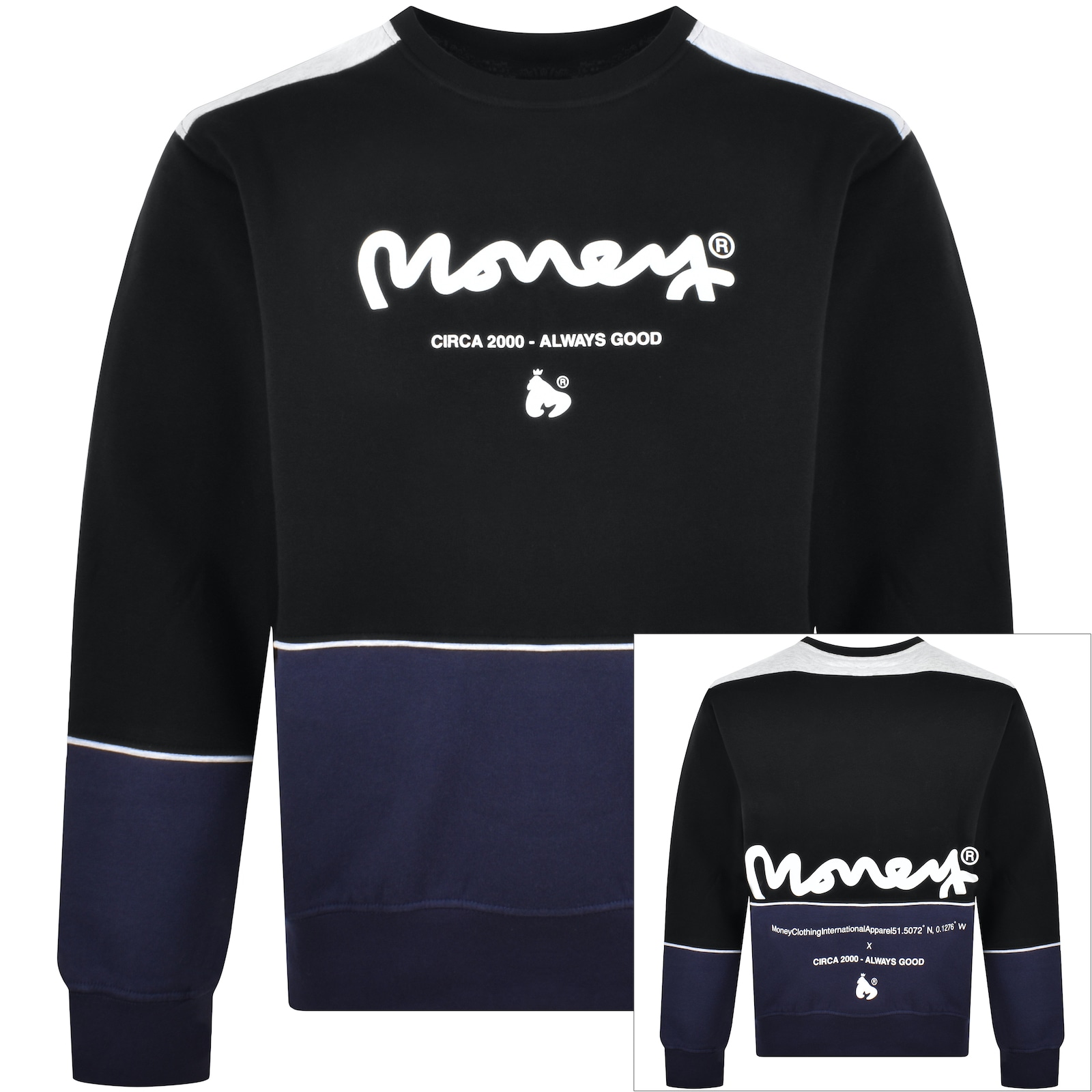 Money Clothing Money Chop Signature Player Sweatshirt Black | ModeSens