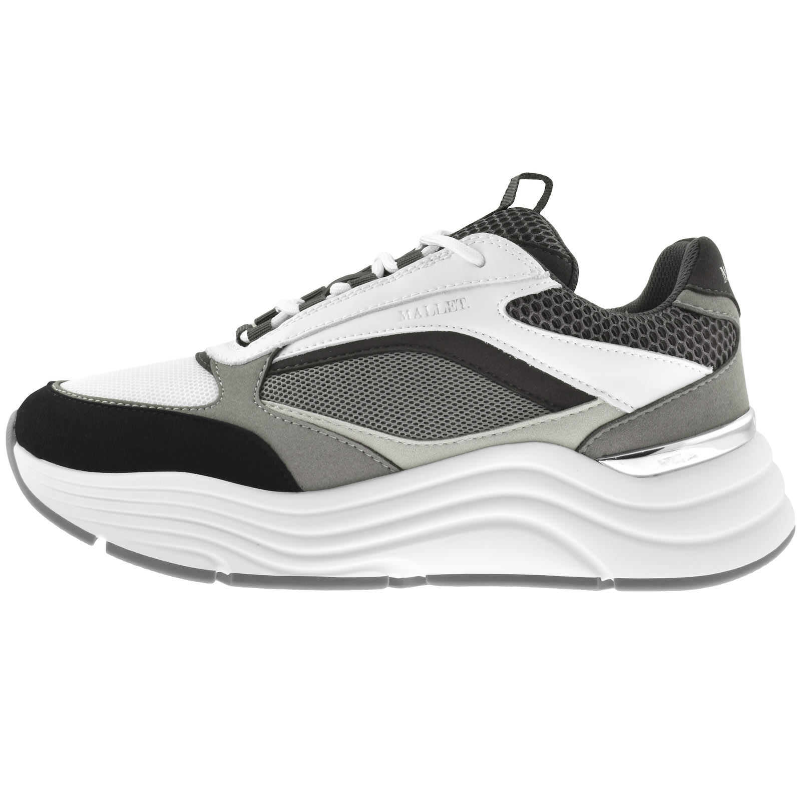 Mallet Cyrus 2.0 Trainers White Grey | ModeSens