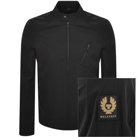 Belstaff Racemaster Waxed Jacket Black | Mainline Menswear