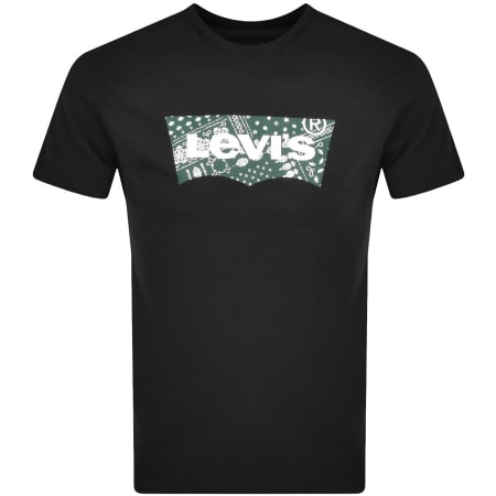 Levis Logo Crew Neck T Shirt Black | Mainline Menswear