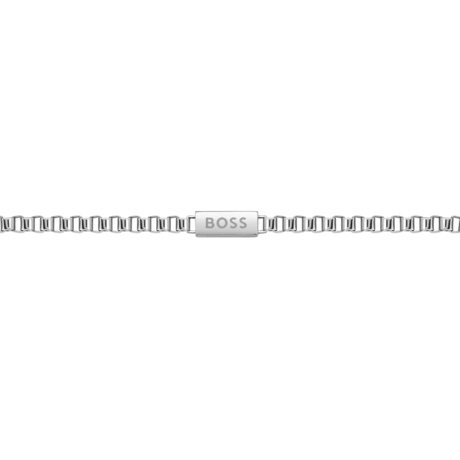 BOSS Chain Necklace Silver | Mainline Menswear
