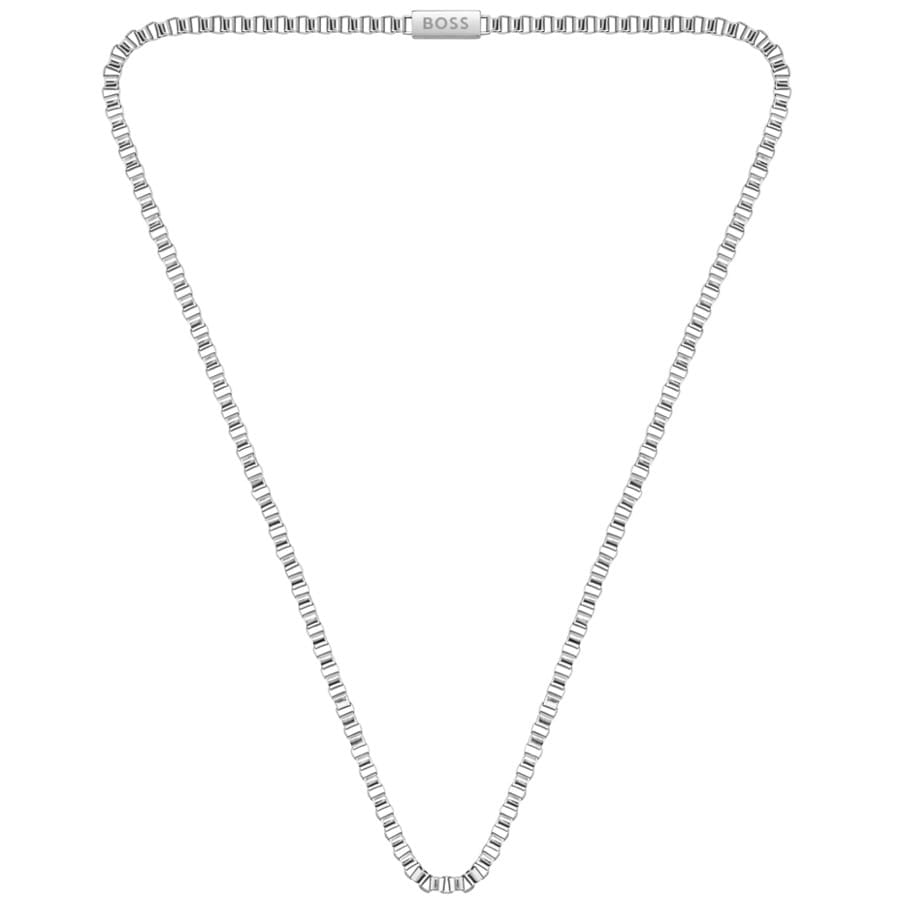 BOSS Chain Necklace Silver | Mainline Menswear
