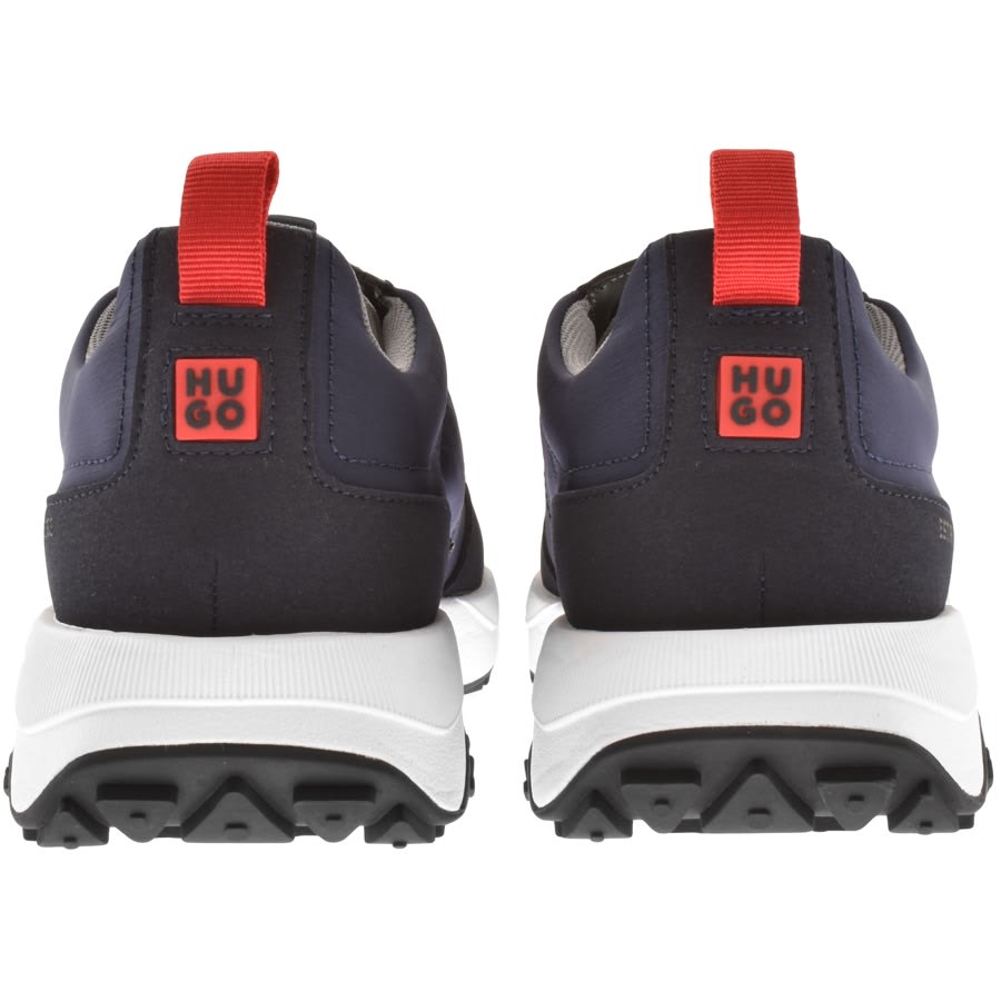 HUGO Kane Runn Trainers Navy | Mainline Menswear