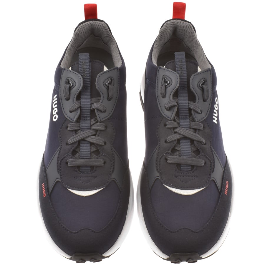 HUGO Kane Runn Trainers Navy | Mainline Menswear