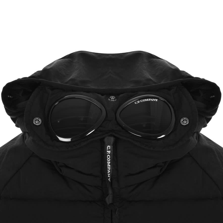 CP Company Eco Chrome R Goggle Jacket Black | Mainline Menswear Australia