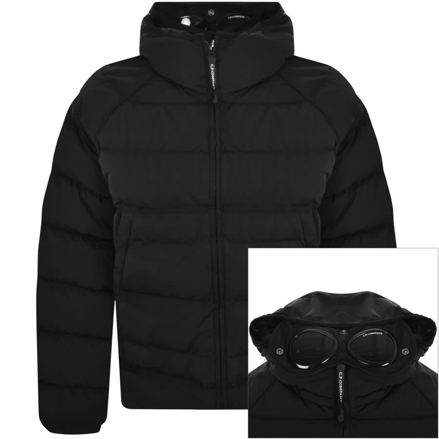 CP Company Eco Chrome R Goggle Jacket Black | Mainline Menswear Australia