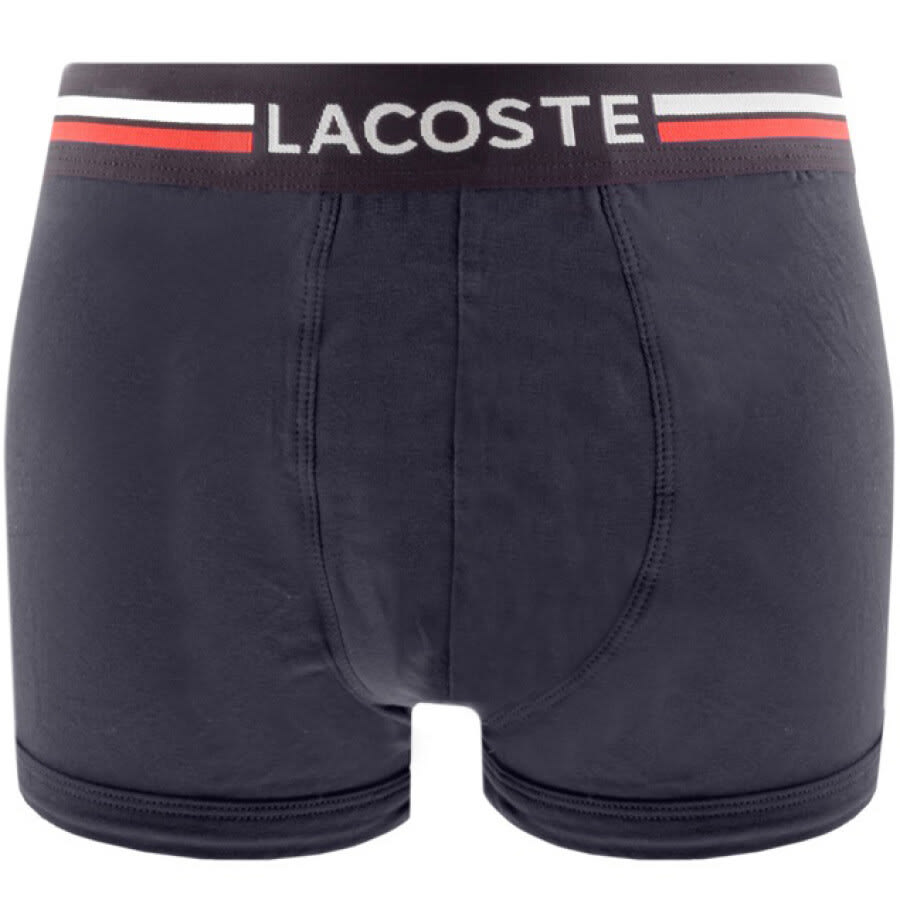 Lacoste Underwear 3 Pack Boxer Trunks | Mainline Menswear